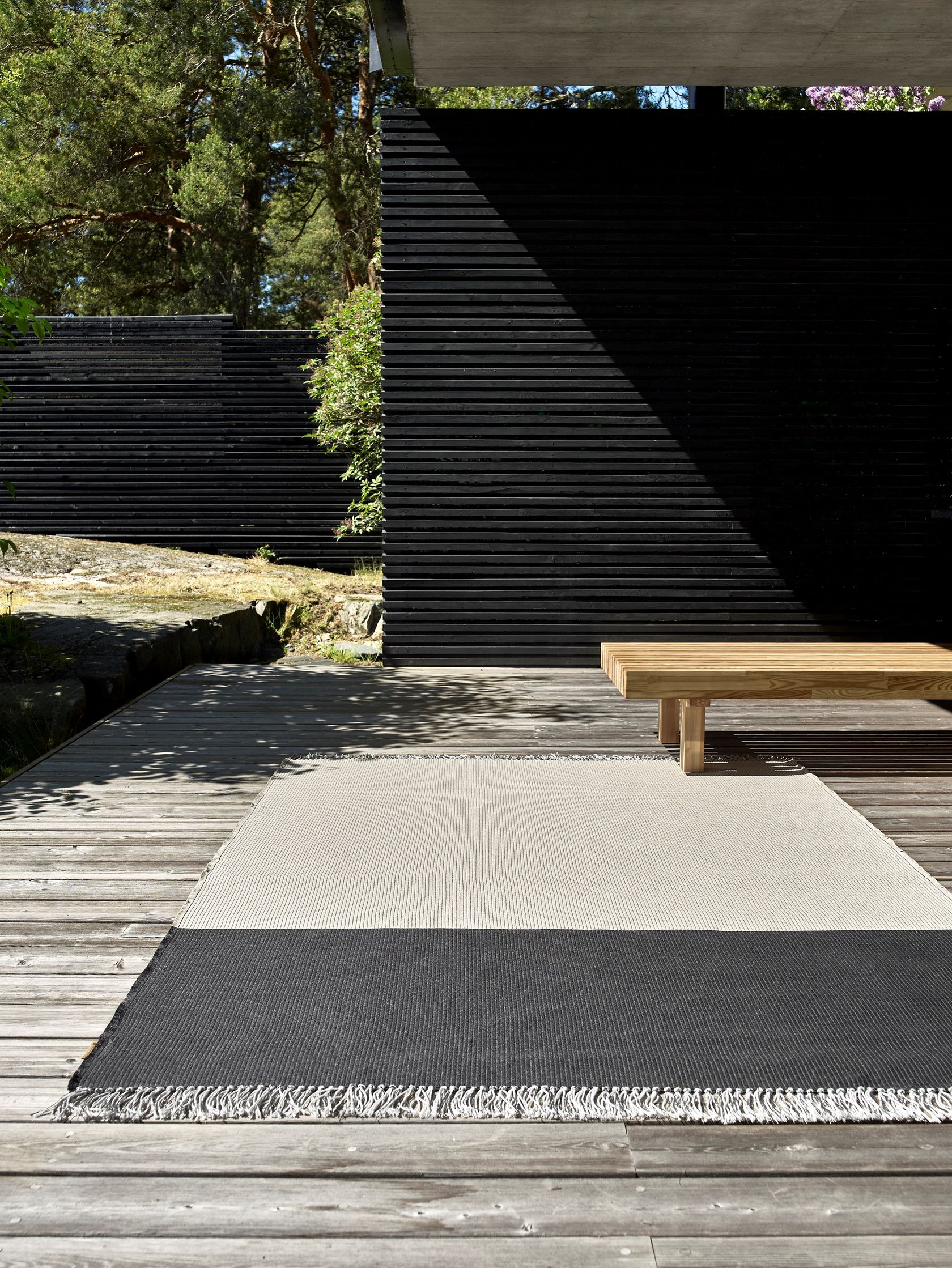 BEACH IN / OUT Polypropylene outdoor rugs By Woodnotes