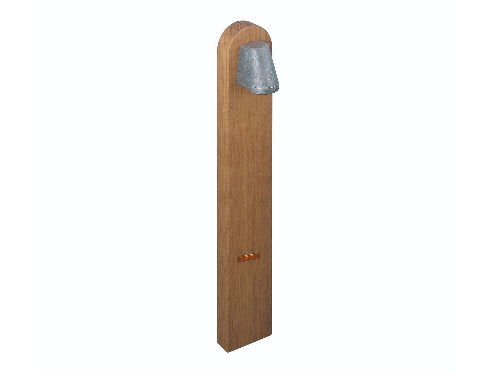 BEAMY Teak bollard light By Royal Botania