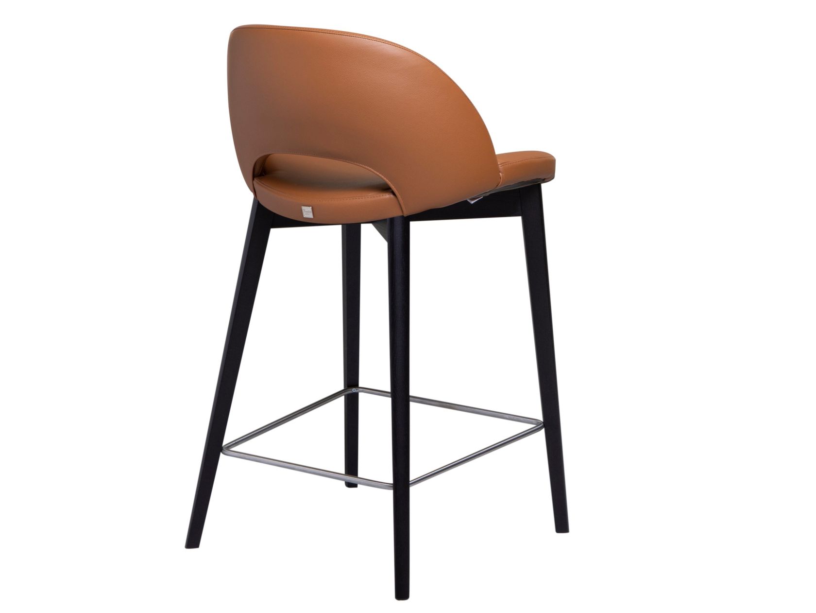 BEETLE Leather stool with wooden base By Tonin Casa | design Luca ...