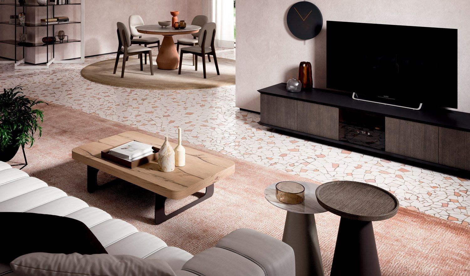 BELL Coffee table By Ozzio Italia | design CarlesiTonelli Studio, Marco ...