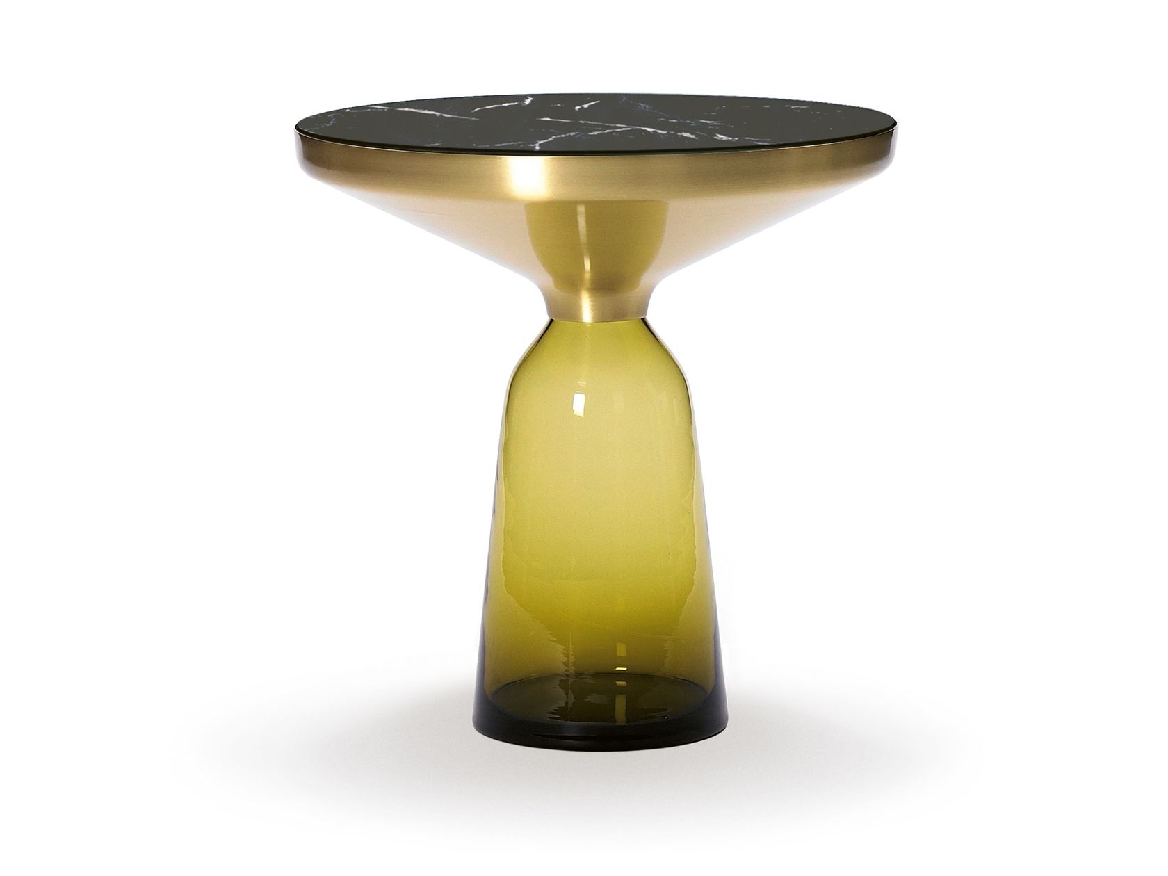 BELL SIDE TABLE BRASS By ClassiCon design Sebastian Herkner