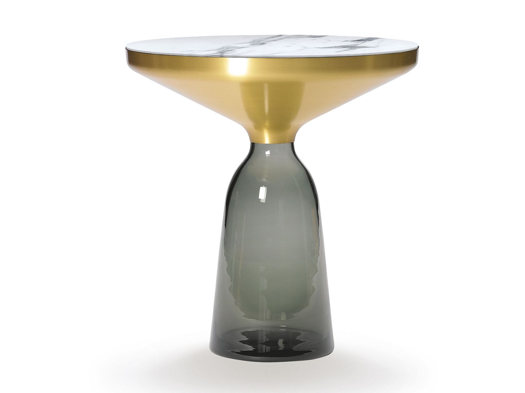 BELL SIDE TABLE BRASS By ClassiCon design Sebastian Herkner