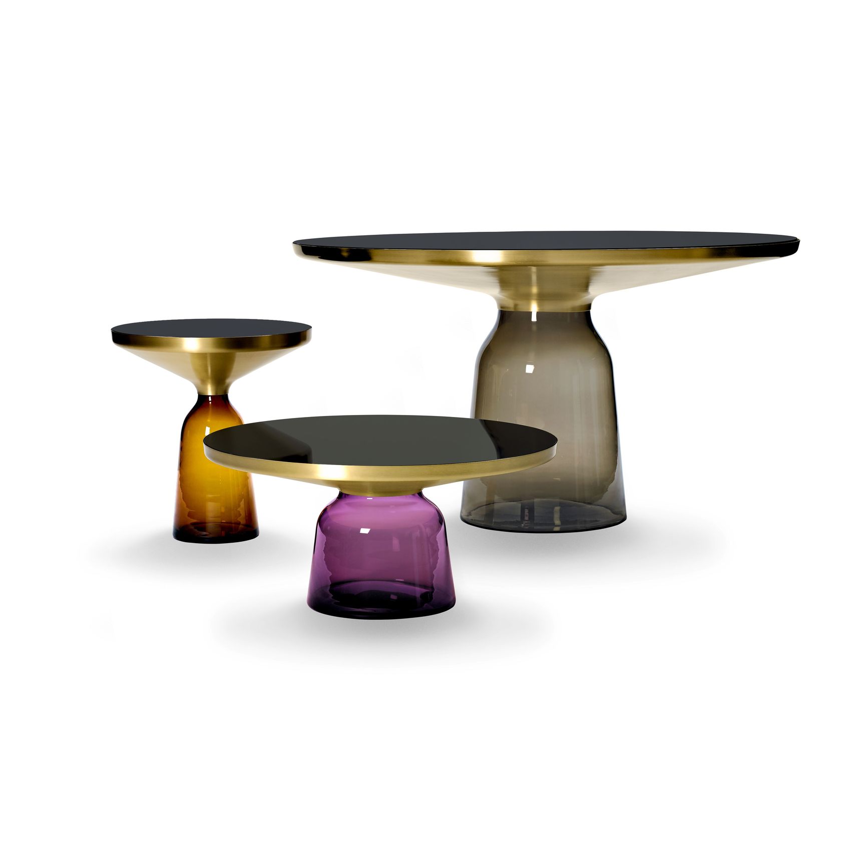 BELL SIDE TABLE BRASS By ClassiCon design Sebastian Herkner