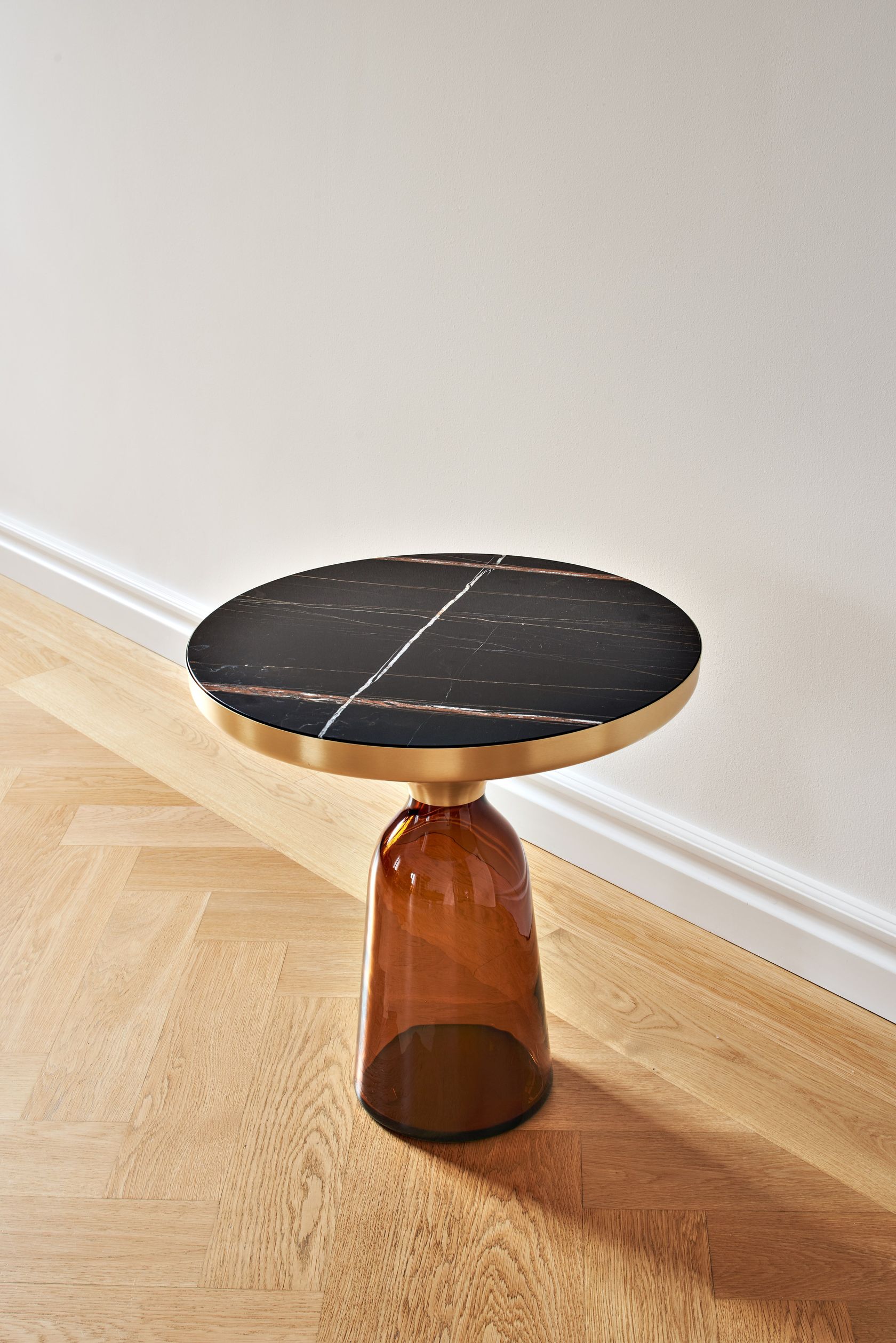 BELL SIDE TABLE BRASS By ClassiCon design Sebastian Herkner