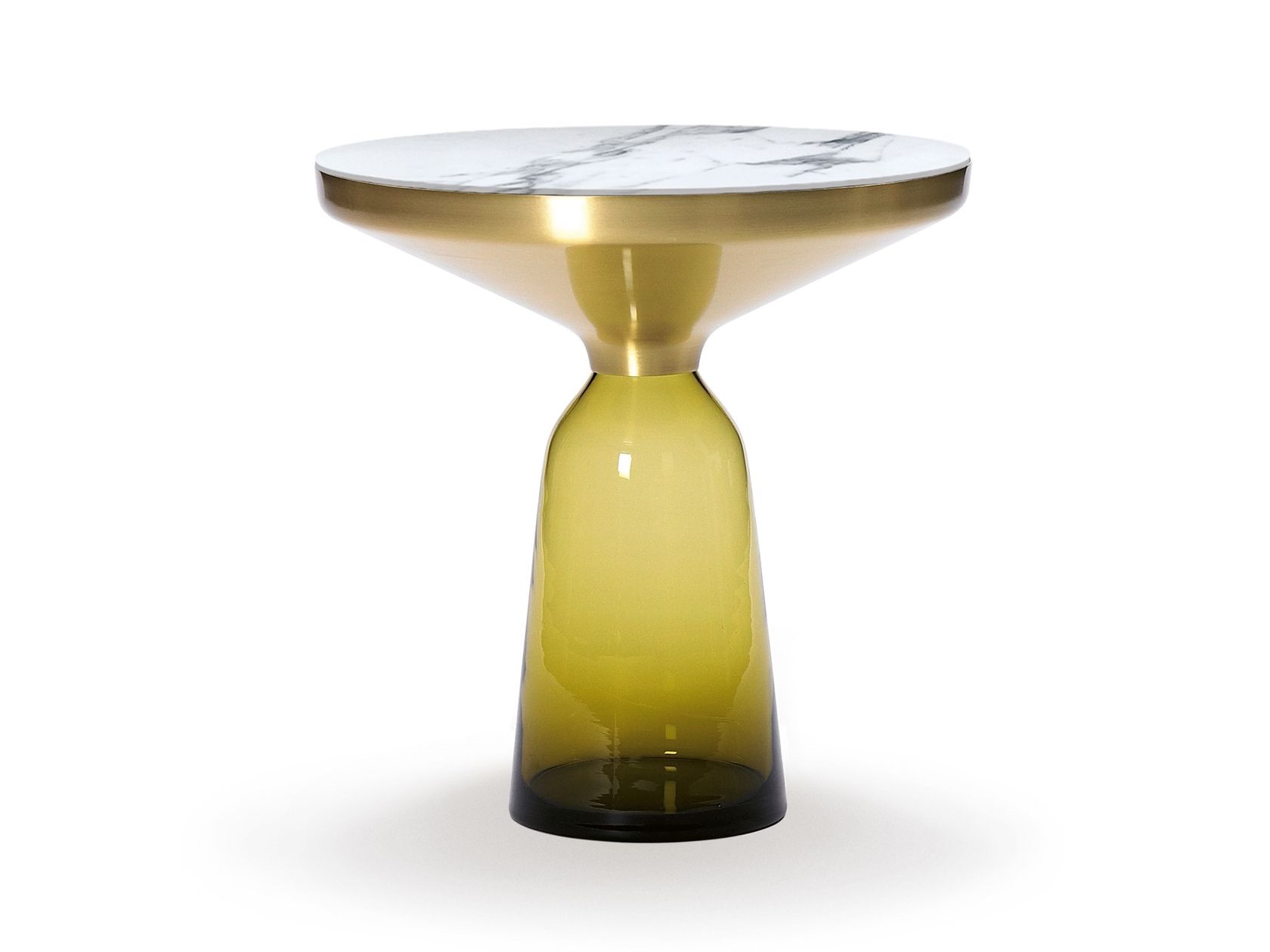 BELL SIDE TABLE BRASS By ClassiCon design Sebastian Herkner