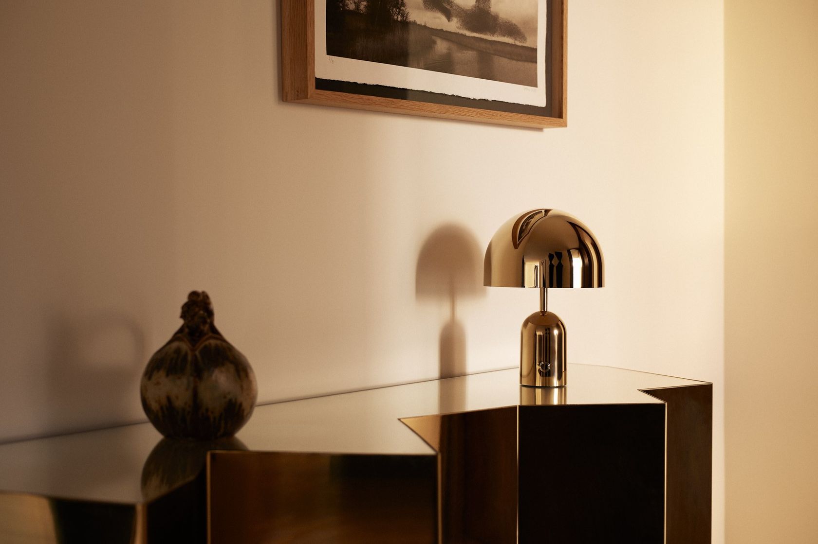 BELL TABLE LED Table lamp By Tom Dixon | design Tom Dixon designer