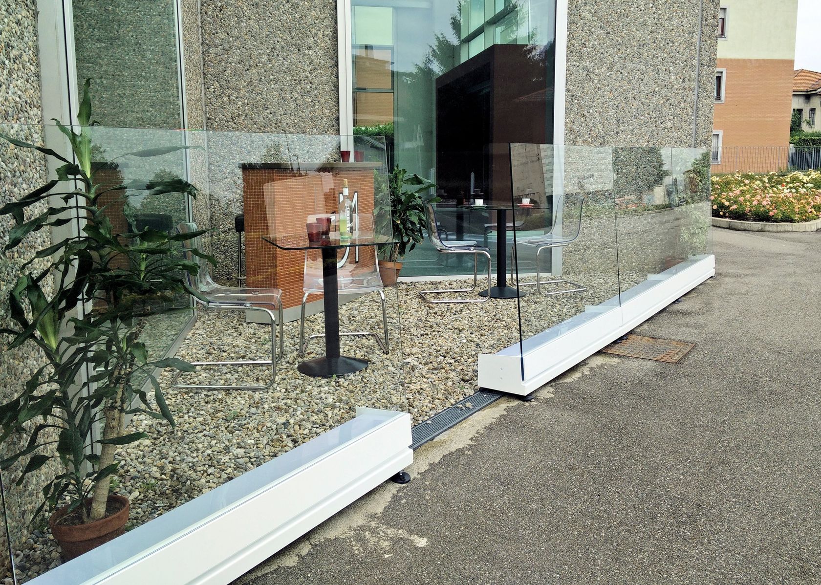 BELLAVISTA LIGHT | Garden partition with light By GM MORANDO