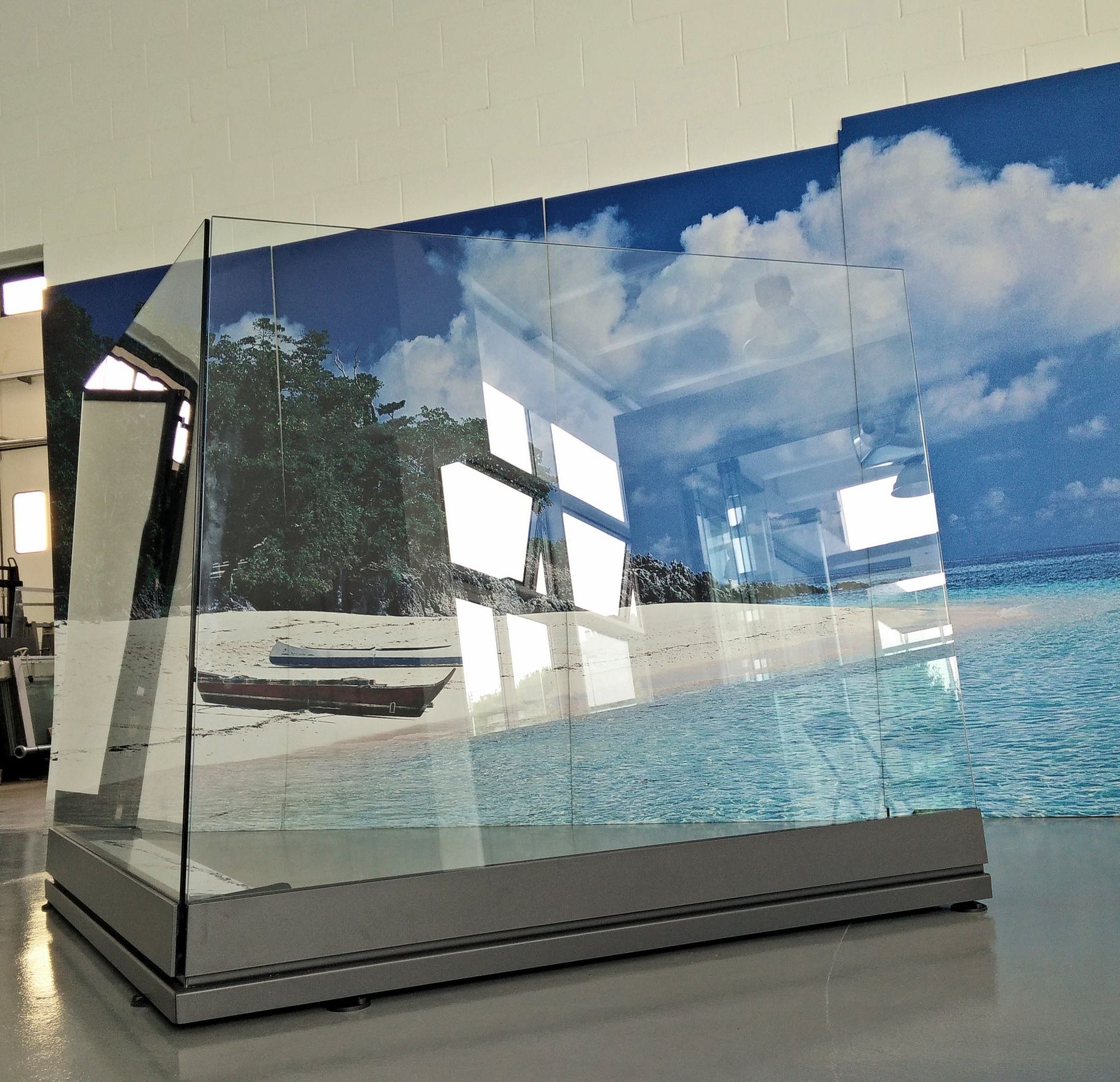 BELLAVISTA LIGHT | Garden partition with light By GM MORANDO