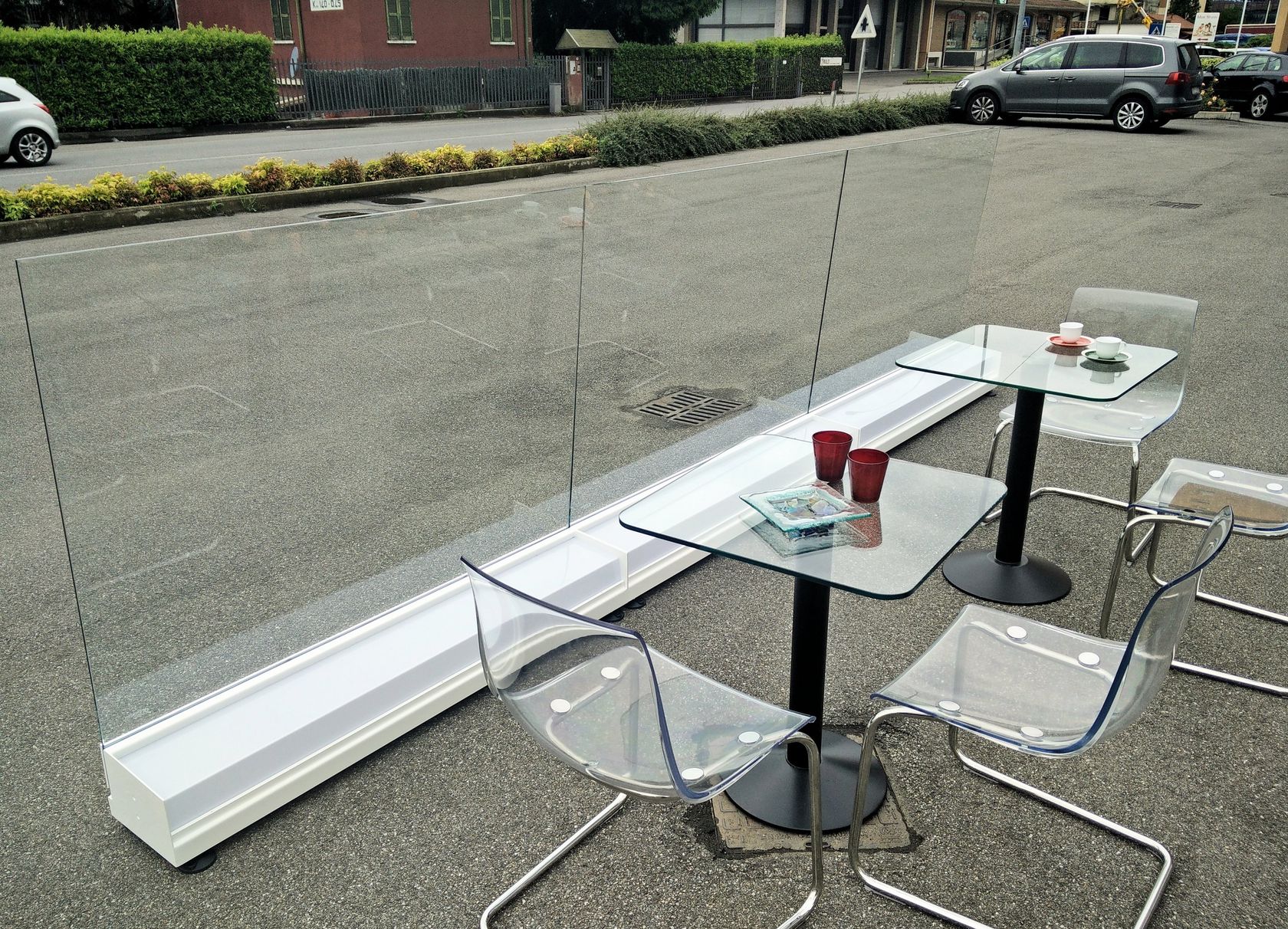 BELLAVISTA LIGHT | Garden partition with light By GM MORANDO