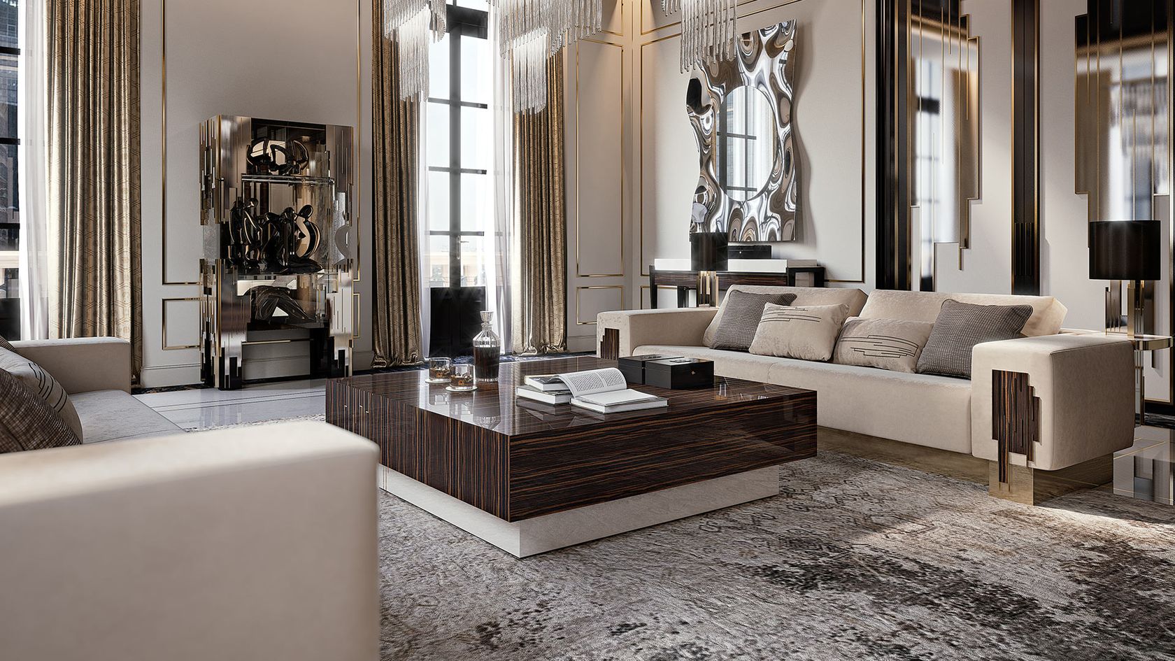 BELLE EPOQUE | Coffee table Belle epoque Collection By Reflex design ...