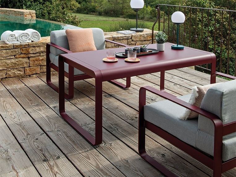 BELLEVIE Garden armchair with armrests By Fermob | design Pagnon ...