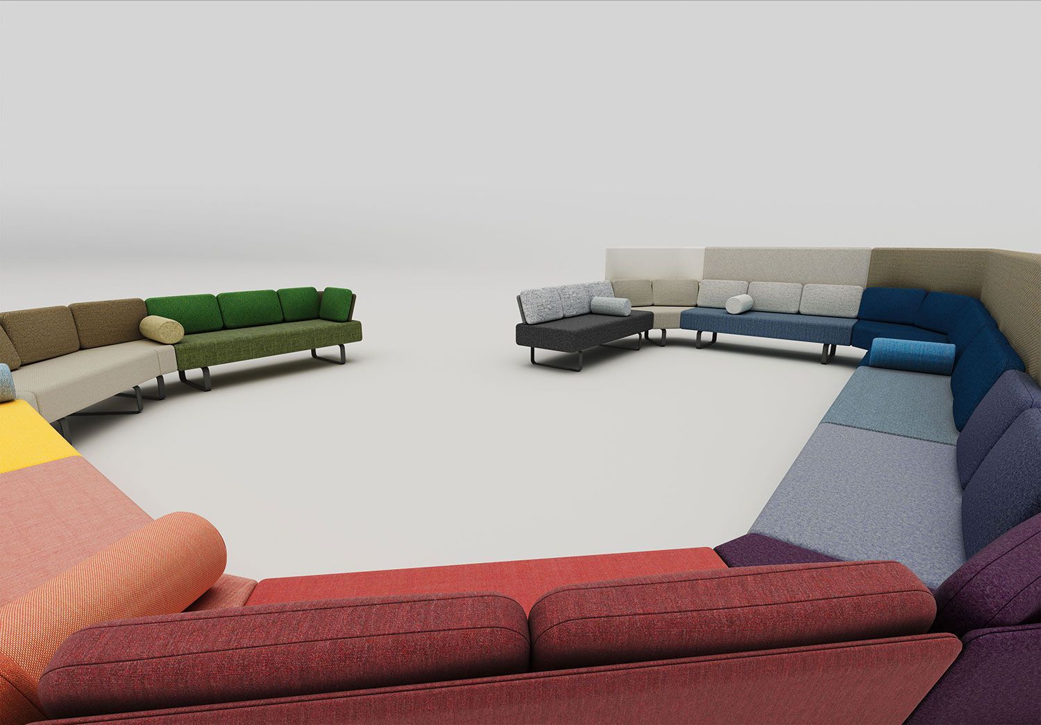 SETTLE 沙发 By BENE | design Pearson Lloyd