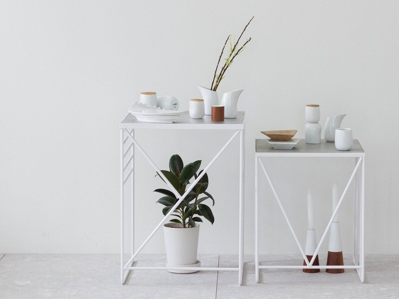 Side tables (Set) BERG By North Limited design Thórunn Hannesdóttir