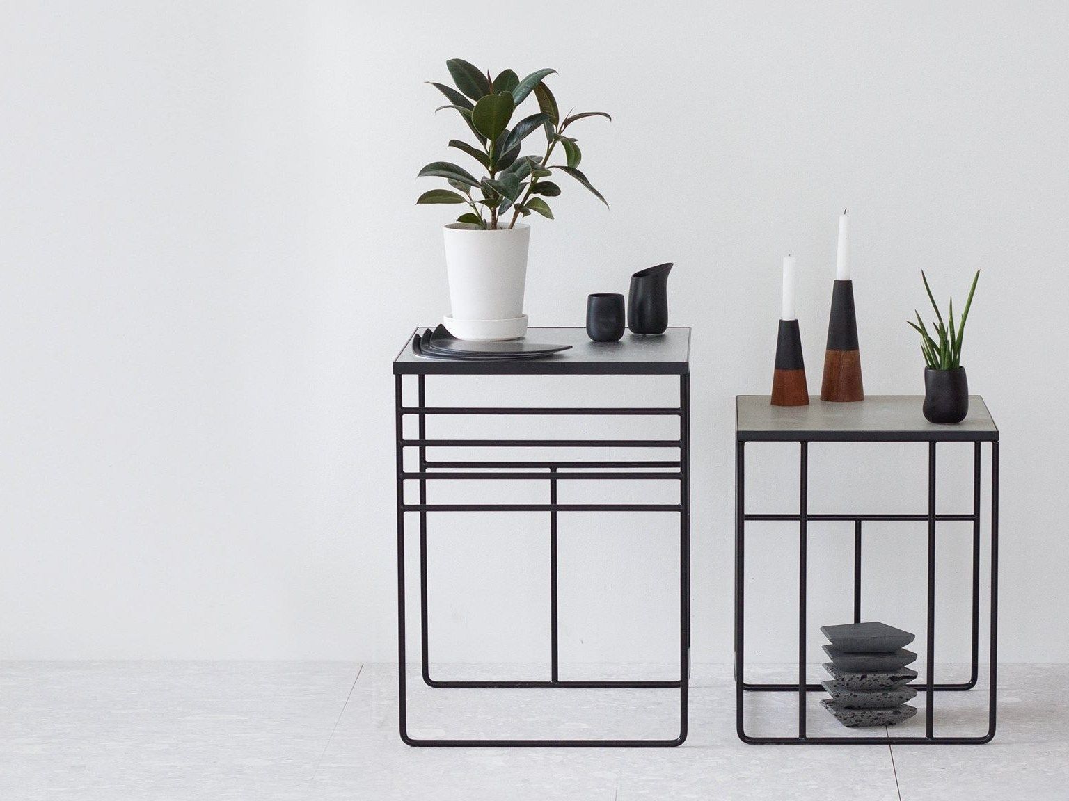 Side tables (Set) BERG By North Limited design Thórunn Hannesdóttir