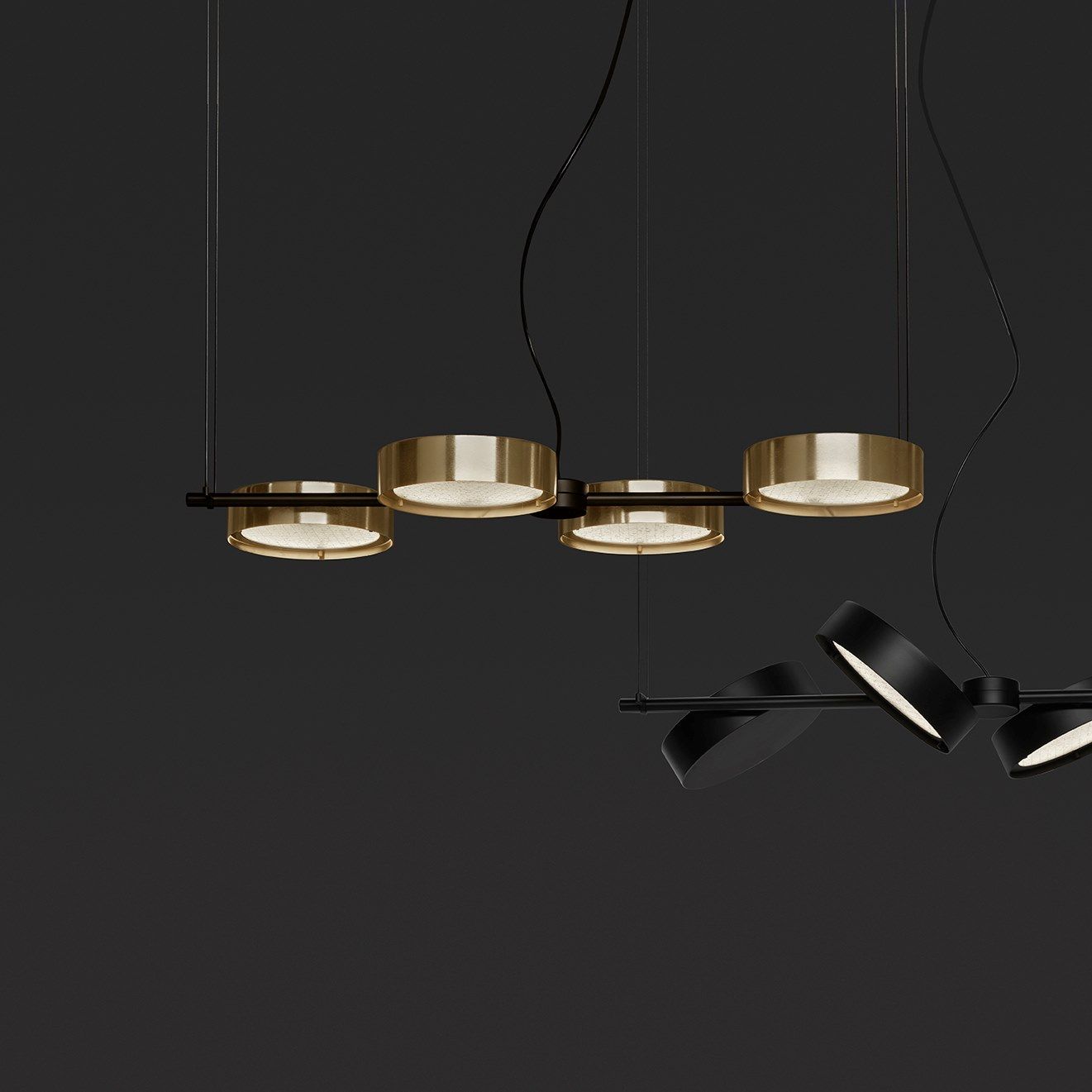 BERLIN LED swivel pendant lamp By Oluce | design Christophe Pillet