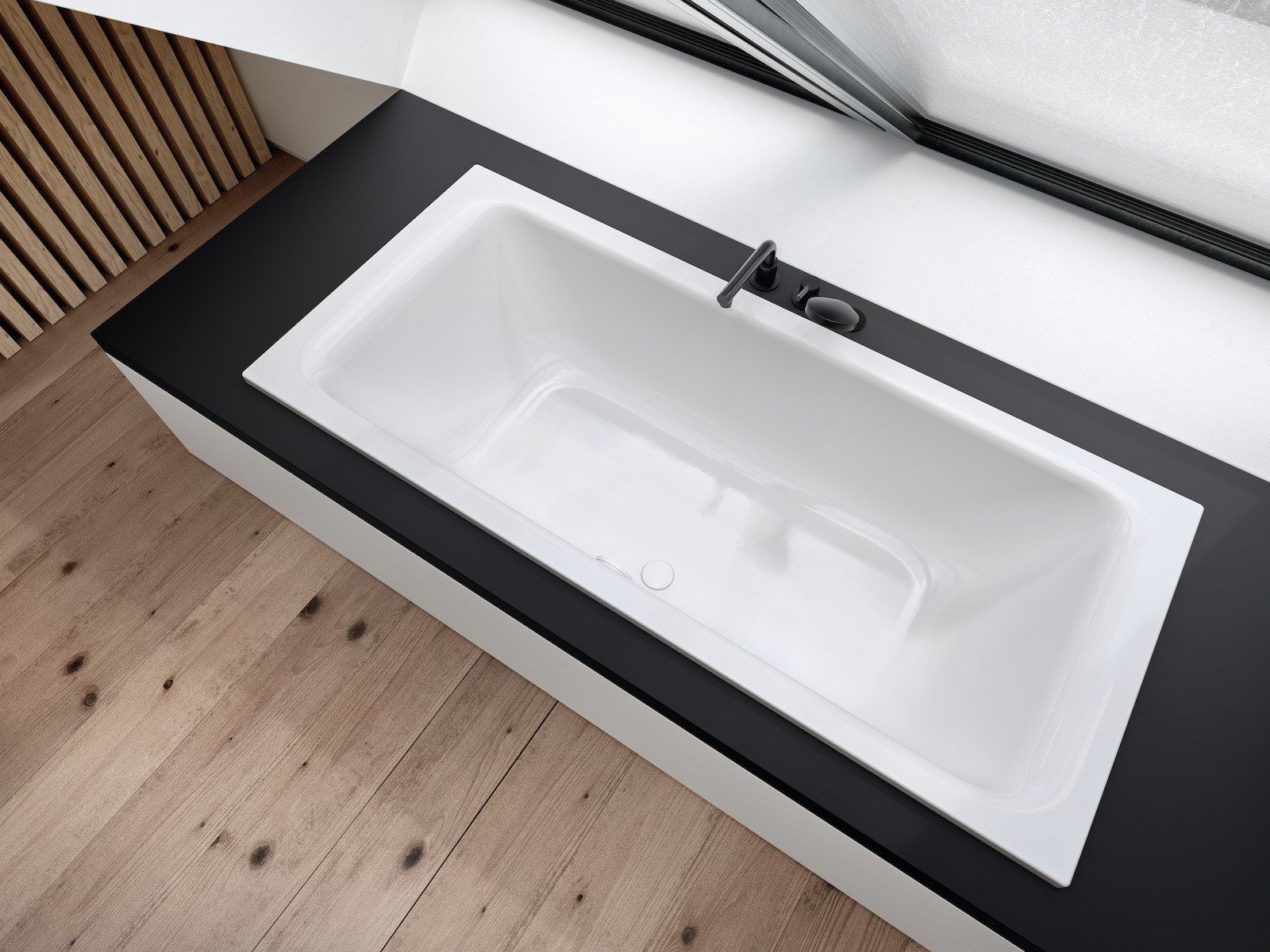 BETTESELECT DUO 2 seater rectangular enamelled steel bathtub By Bette ...