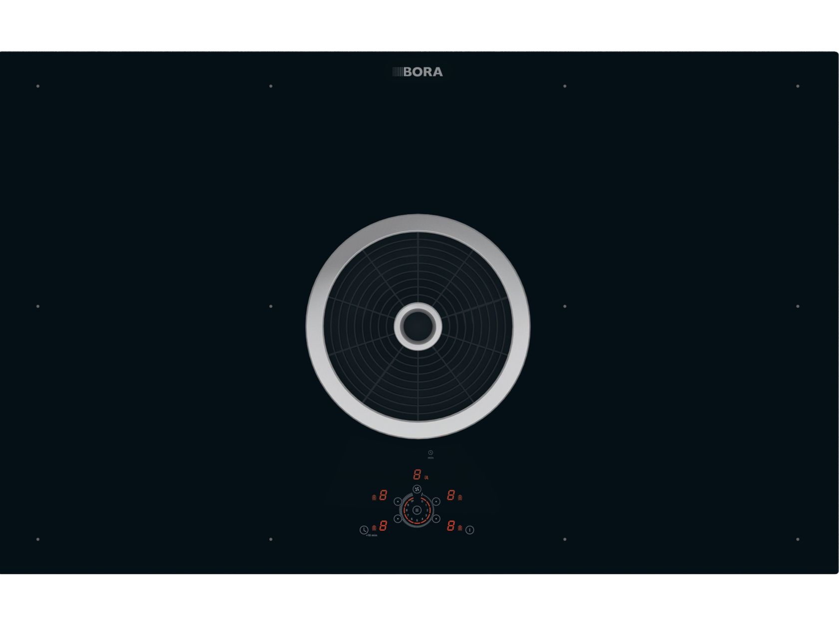 BORA BASIC Flächeninduktions-Glaskeramik-Kochfeld mit Kochfeldabzug By ...
