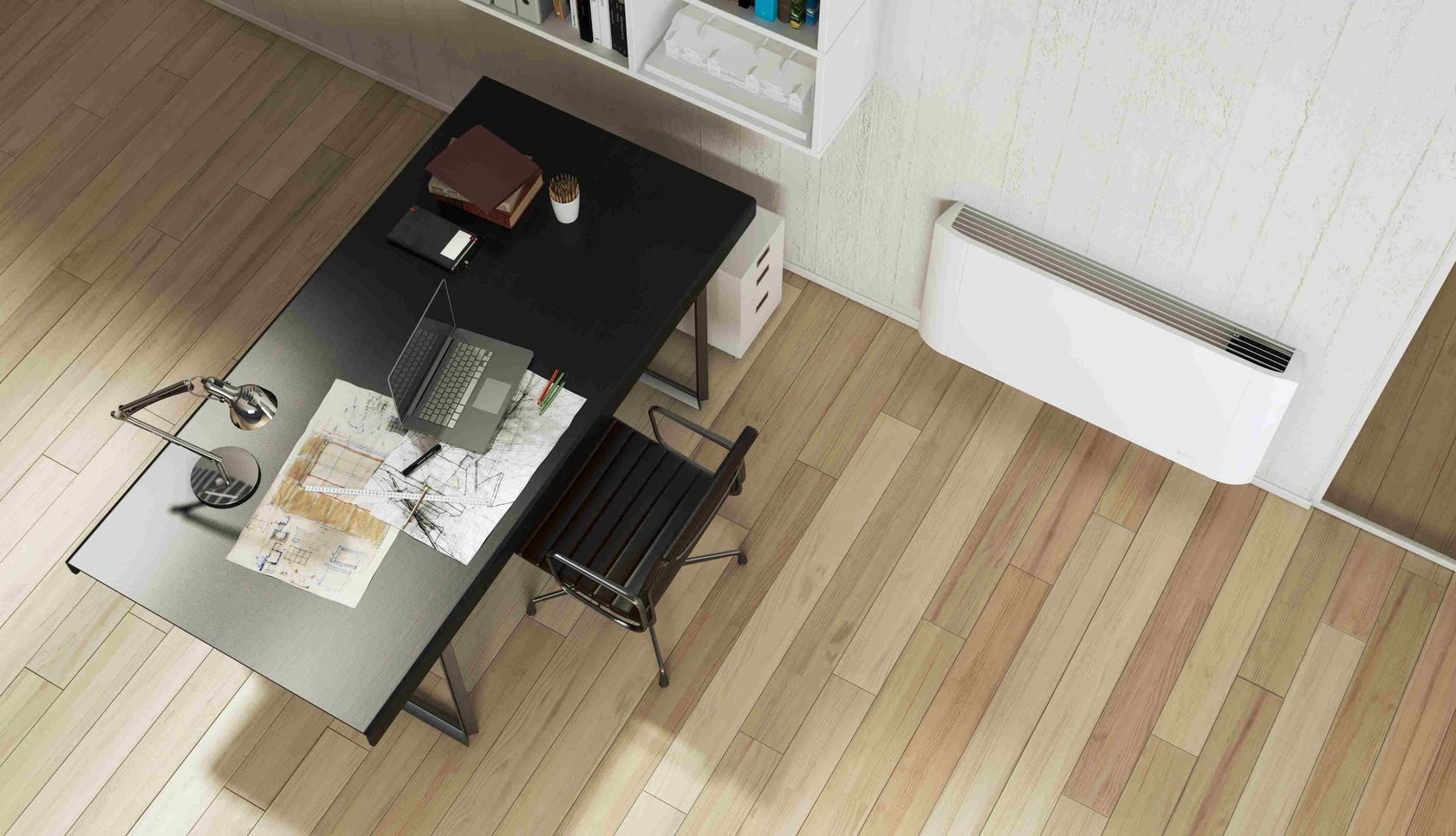 BI2 SL SMART S1 INVERTER ULTRASLIM Wall-mounted fan coil unit By ...