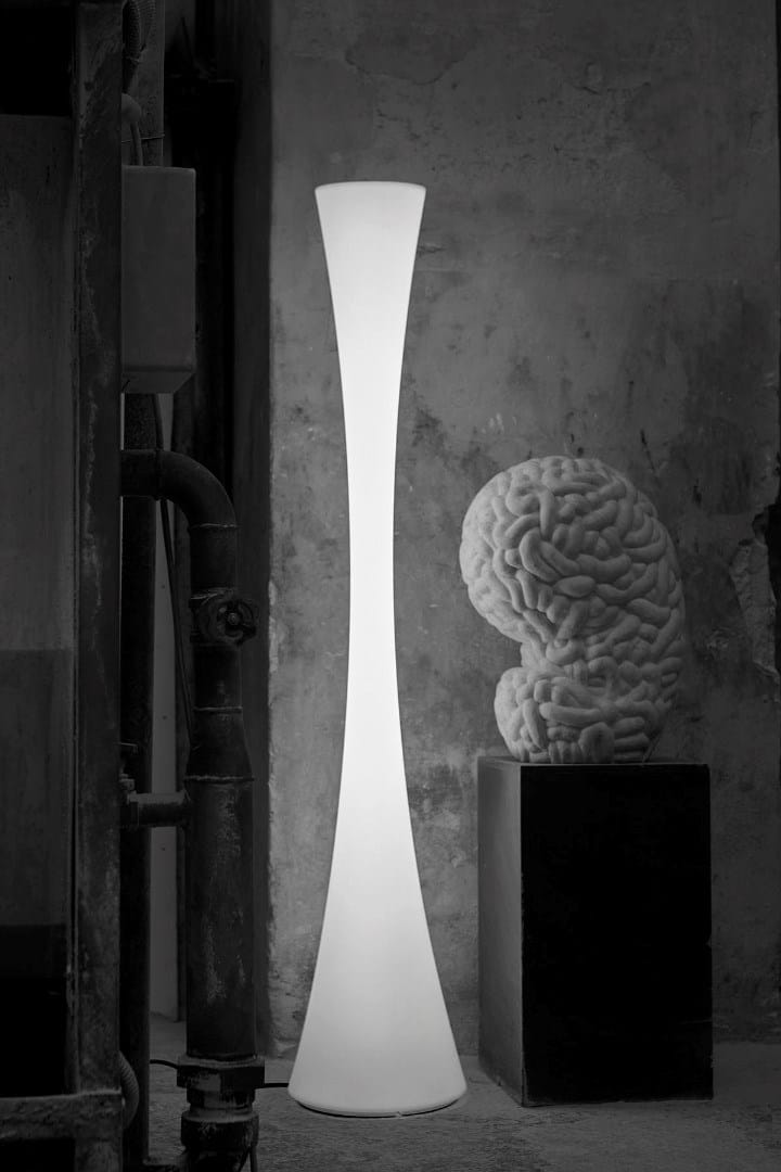 Polyethylene floor lamp with dimmer BICONICA POL By Martinelli Luce ...