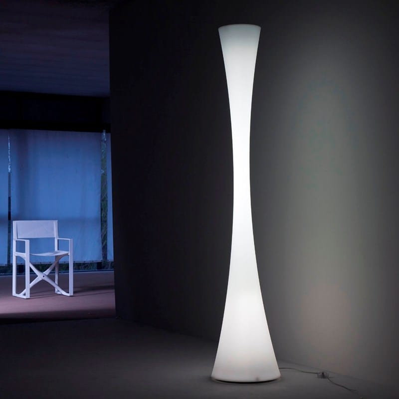 Polyethylene floor lamp with dimmer BICONICA POL By Martinelli Luce ...