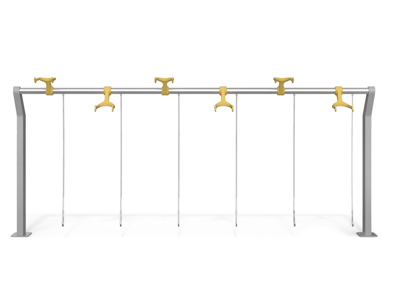 Steel bicycle rack BIELLA By Metalco design Massimo Tasca