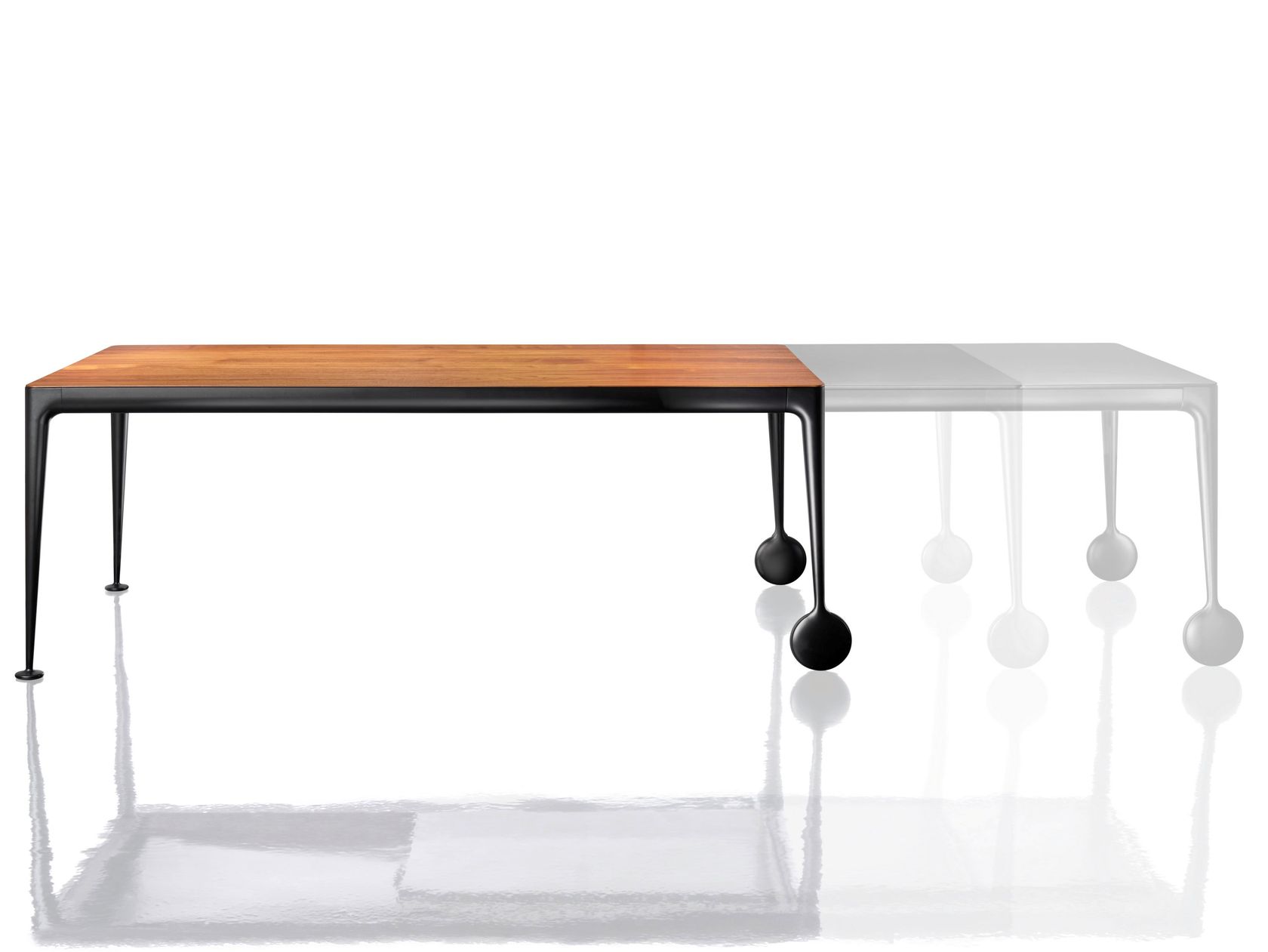 BIG WILL | Tavolo allungabile By Magis design Philippe Starck