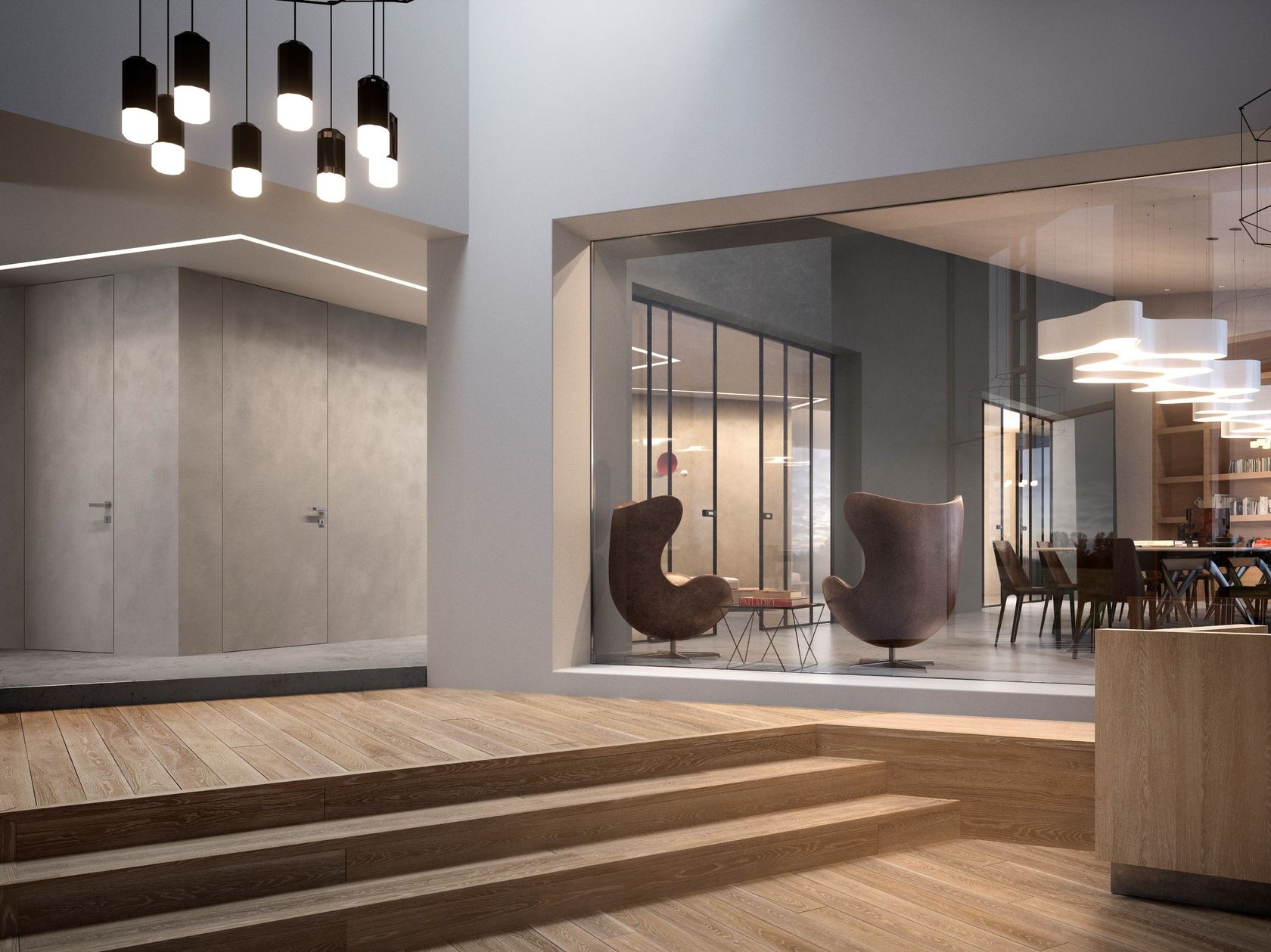 BILATO Flush-fitting door By GAROFOLI