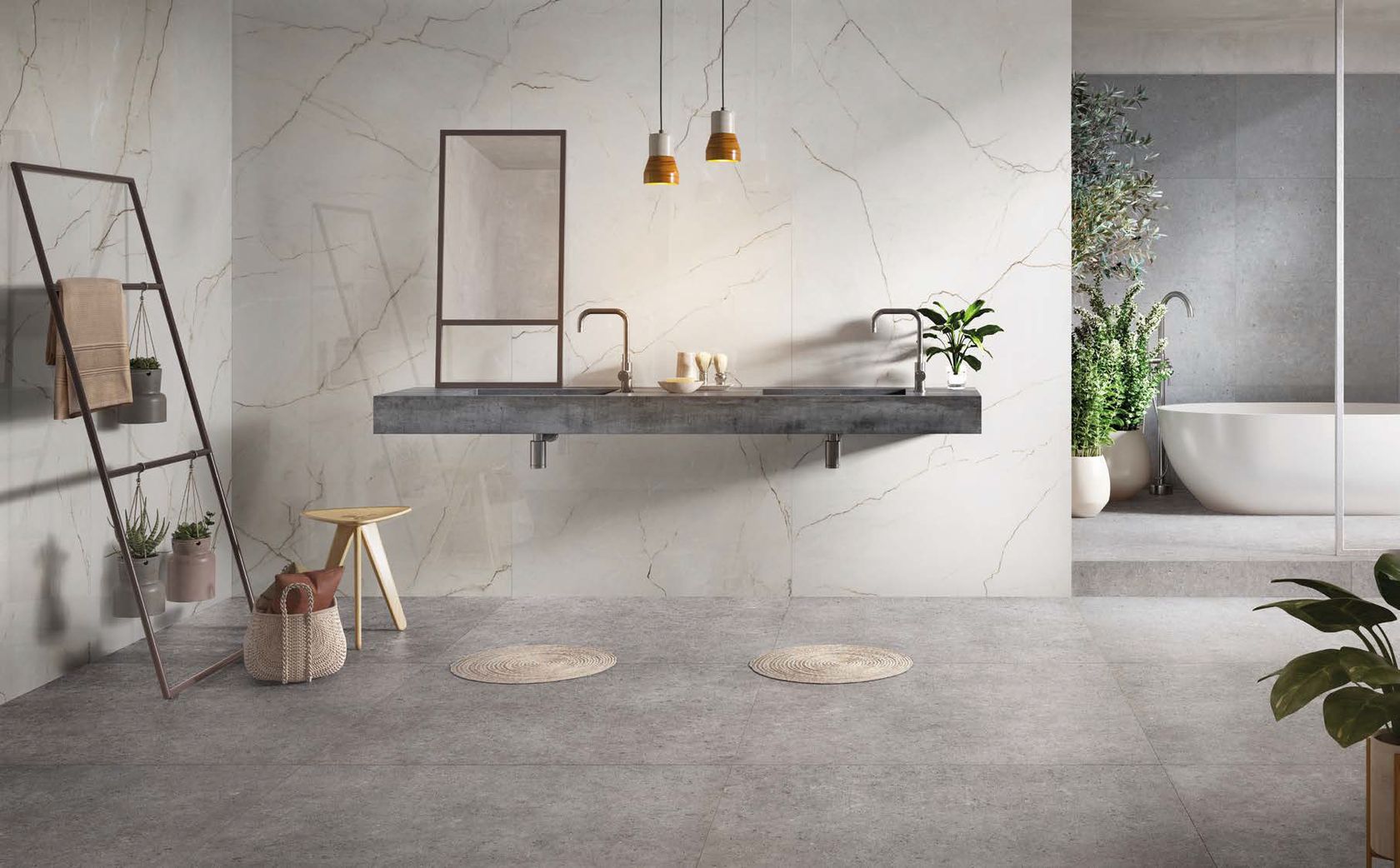 BIOPHILIC | Indoor wall/floor tiles By Pastorelli