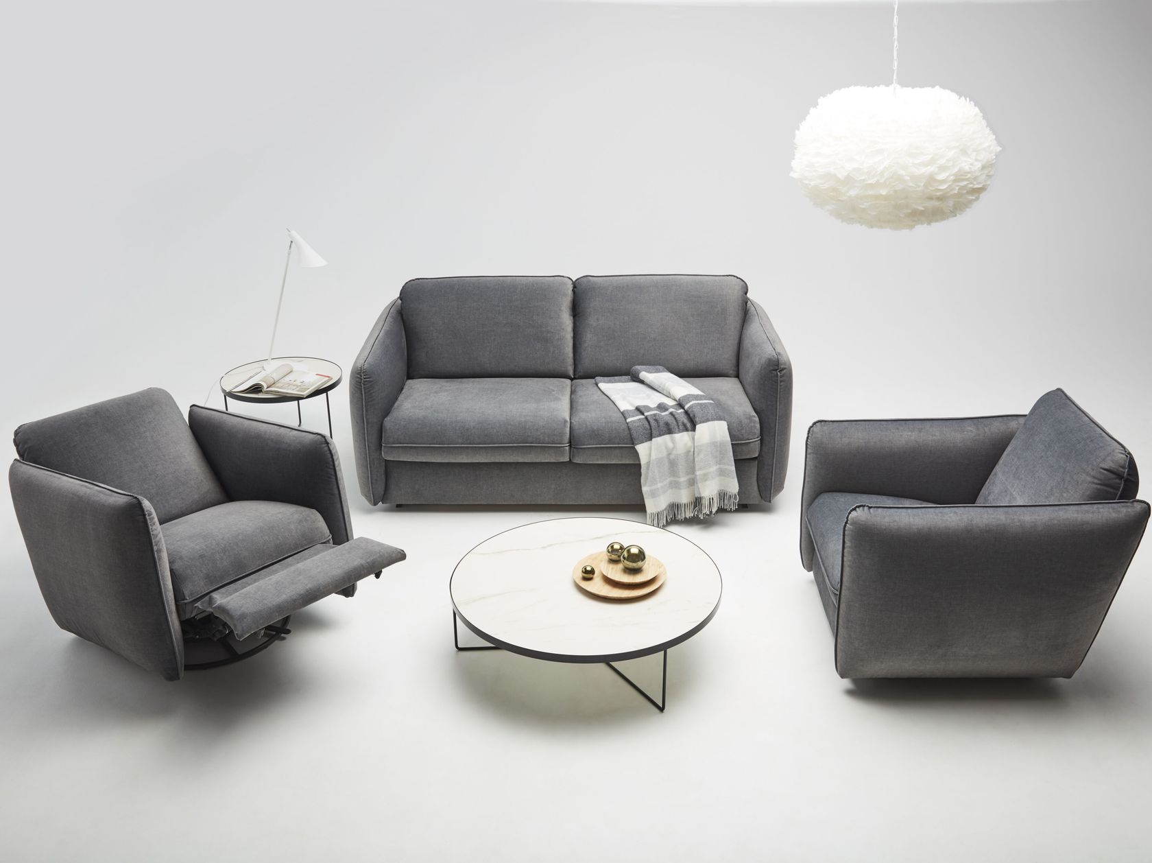 RIVA Sofa bed By BIZZARTO