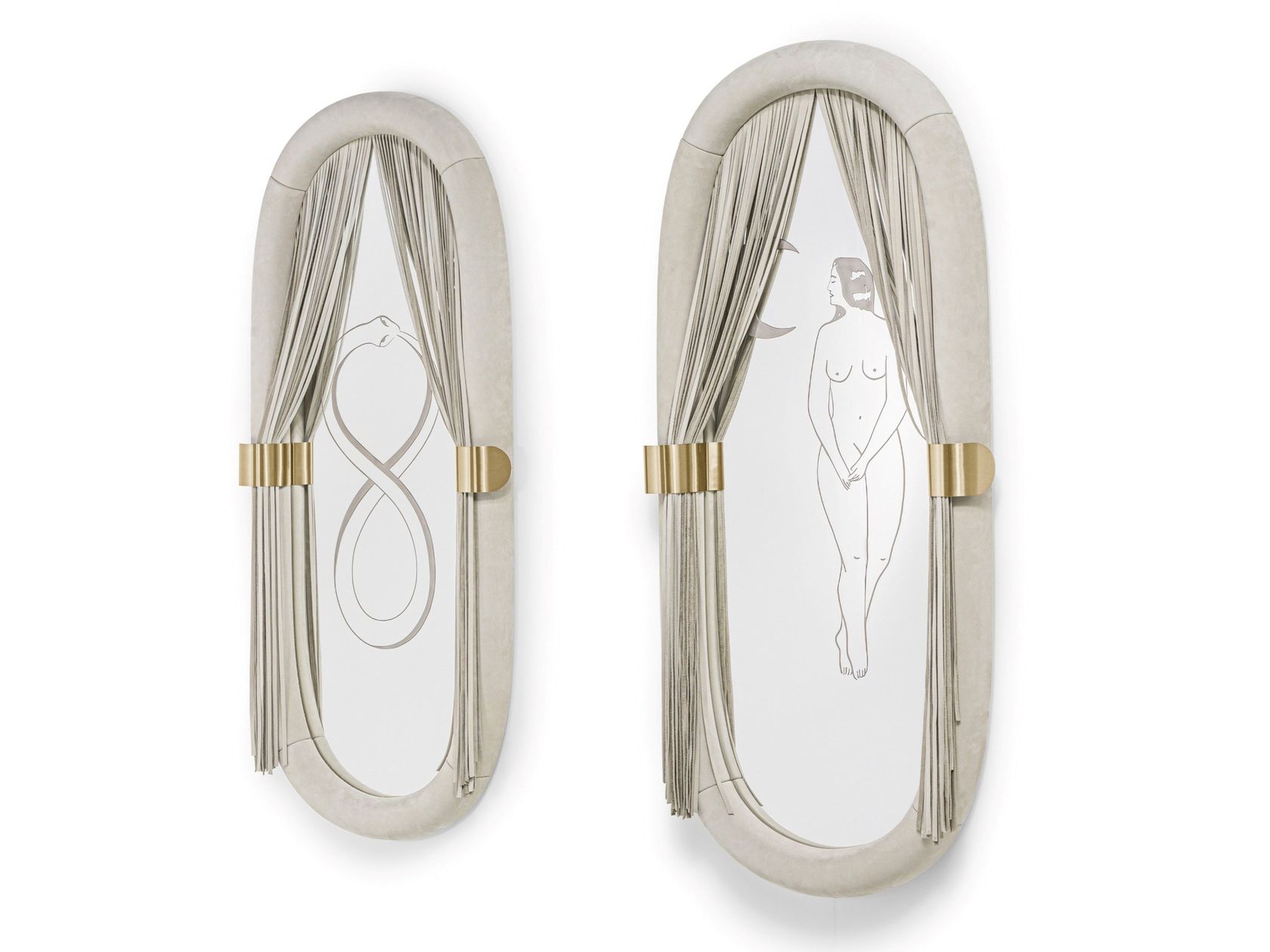 BLANCHE Mirror By Visionnaire | design Studiopepe