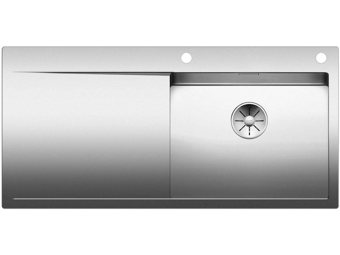 Built-in stainless steel sink with drainer BLANCO FLOW XL 6 S-IF By Blanco