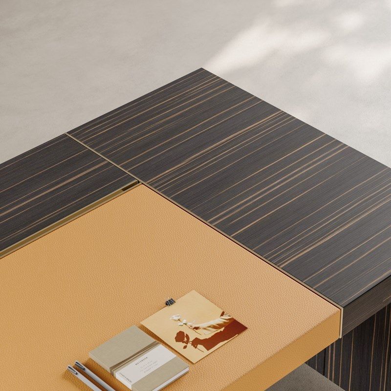 BLOCK 2.0 Wooden executive desk By PROF