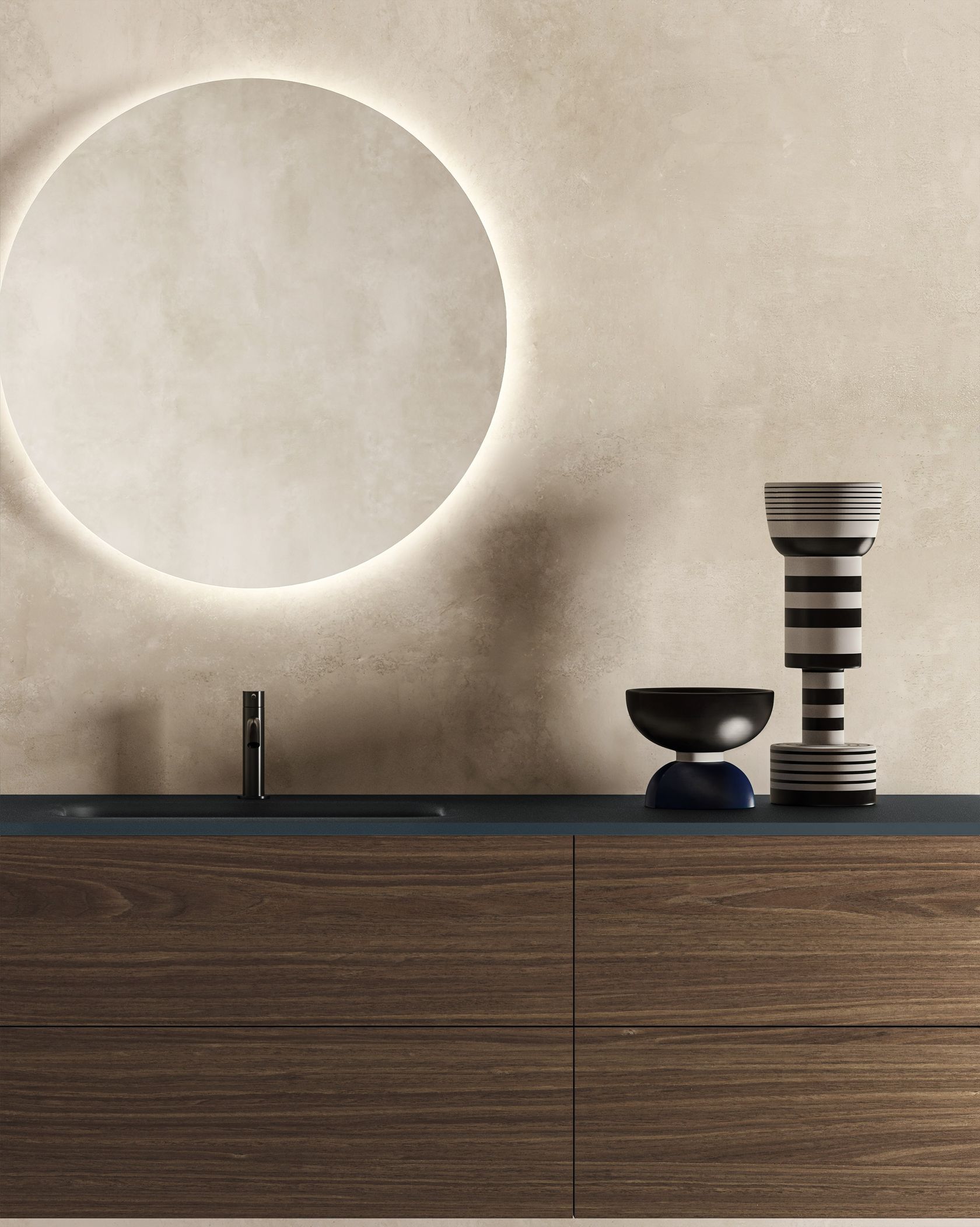 BLOCK H.48 | Meuble sous-vasque By Moab design Gabriella Ciaschi ...