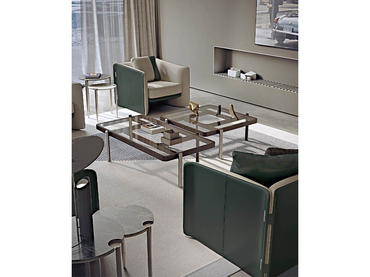 BLOSSOM | Armchair Blossom Collection By Turri design Andrea Bonini