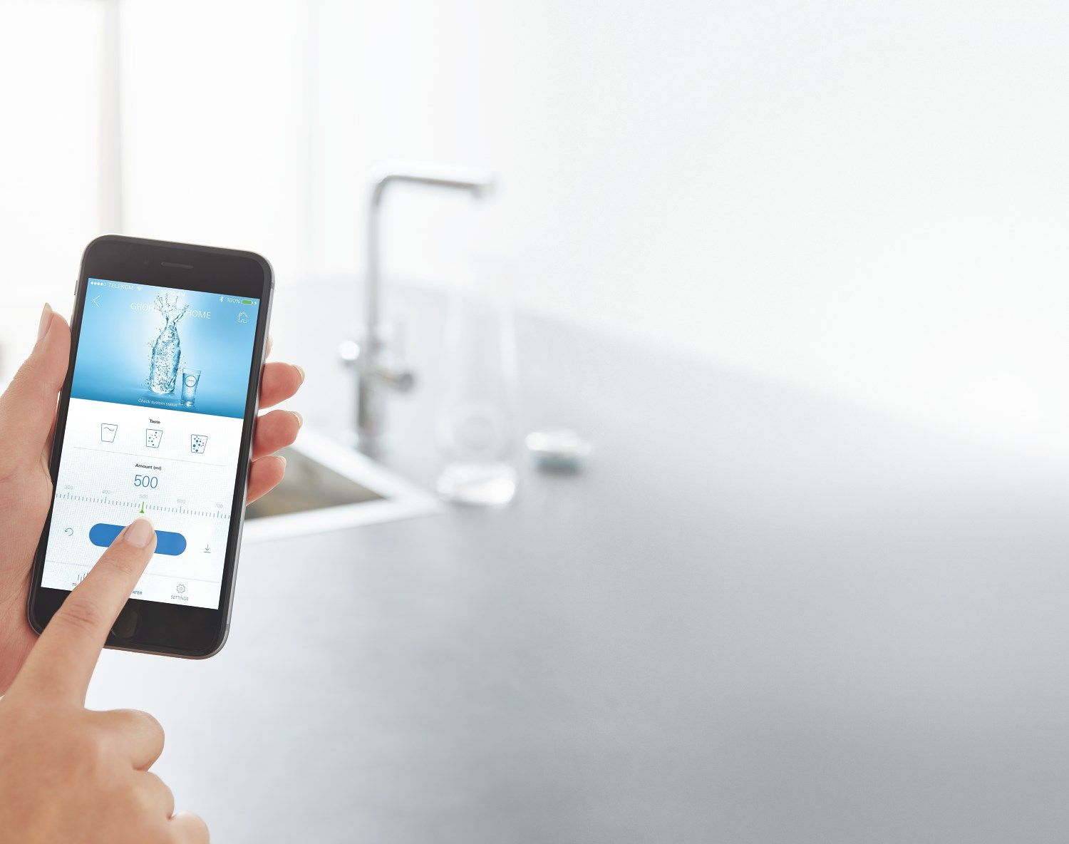 GROHE BLUE® HOME Kitchen tap / water dispenser By Grohe