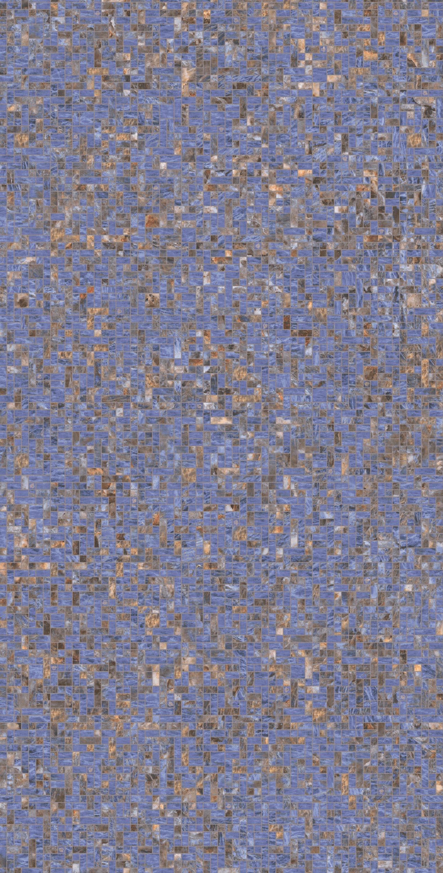 MAXIMVS BLUE SOFT Mosaic By Versace Ceramics