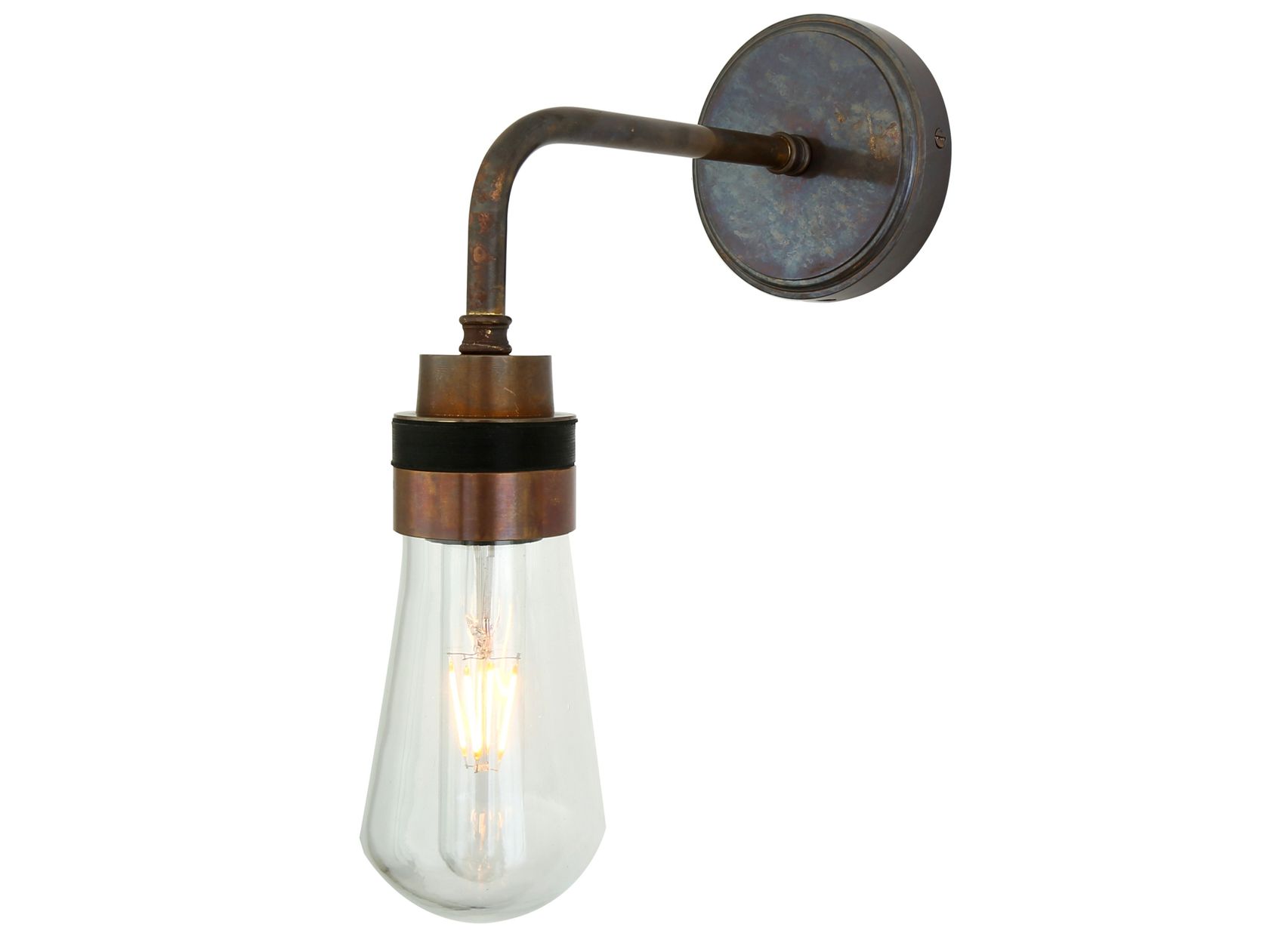 BO Swan Neck Wall lamp By Mullan Lighting
