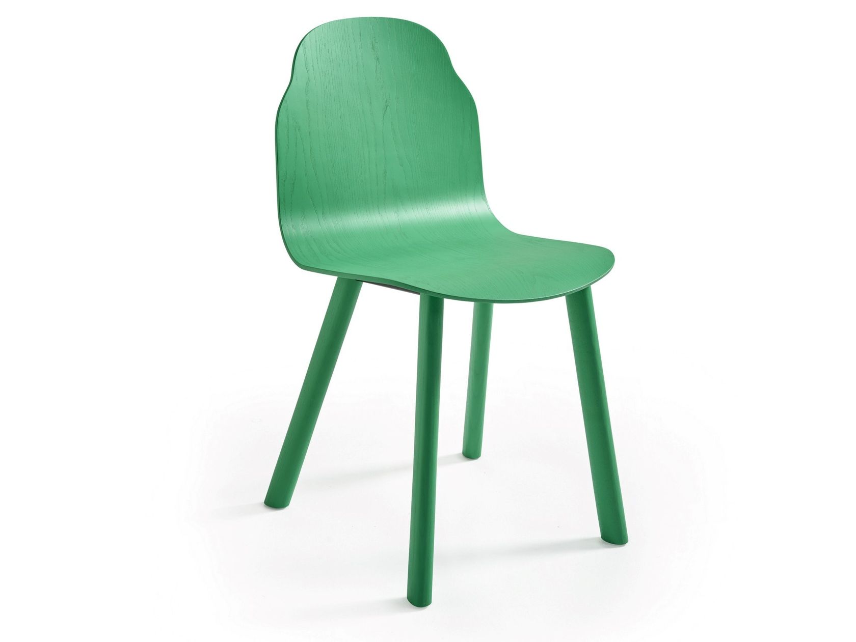 BODY Wood veneer chair By Sancal | design Sylvain Willenz