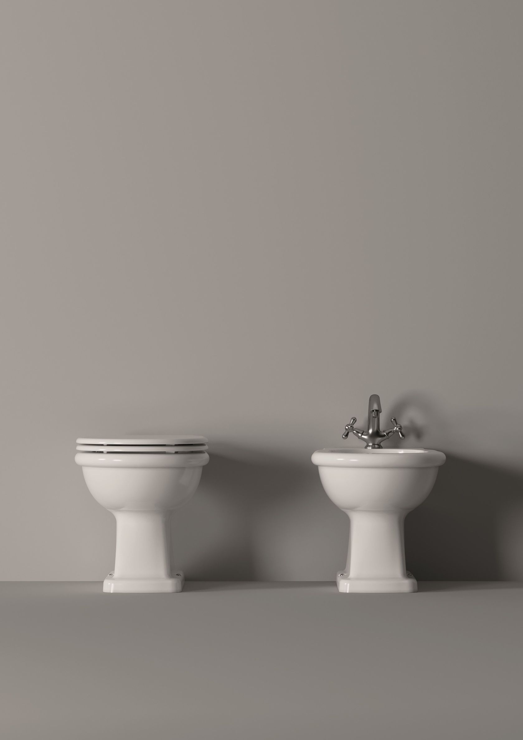 BOHEME Floor mounted ceramic bidet By Alice Ceramica