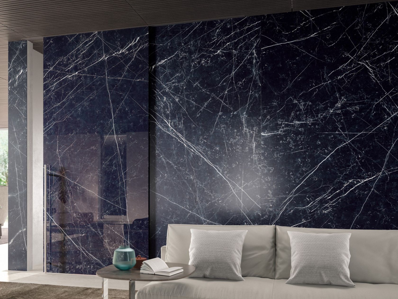 Boiserie | Pannelli decorativi per pareti, in legno, con mensole ...