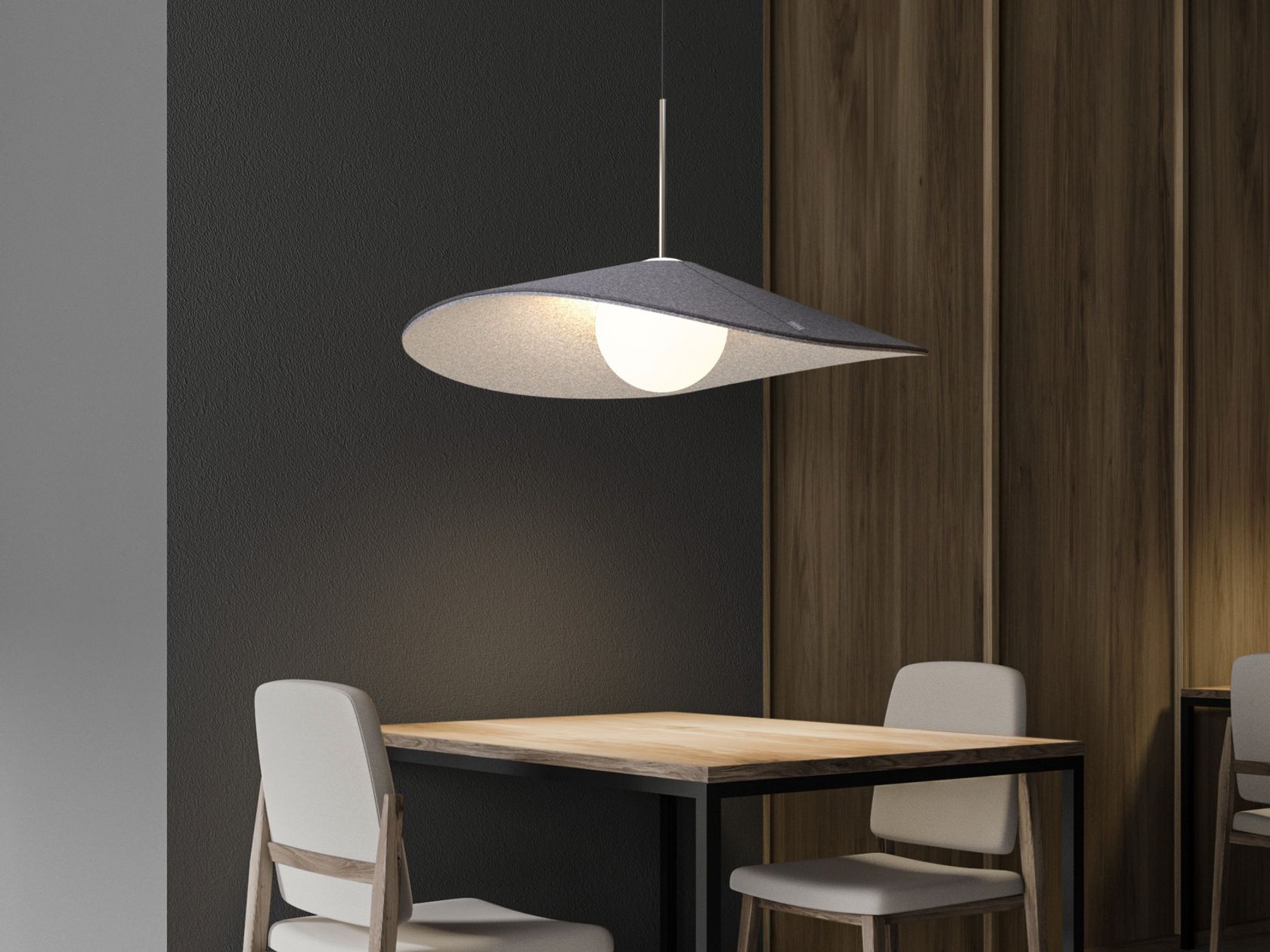 Felt Pendant lamps | Archiproducts