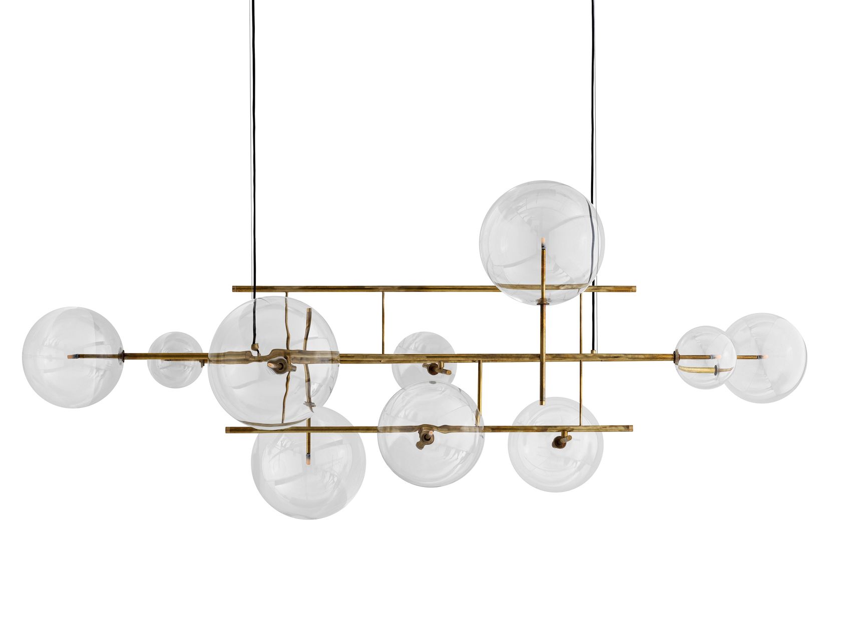 BOLLE ORIZZONTALE Pendant lamp By Gallotti&Radice