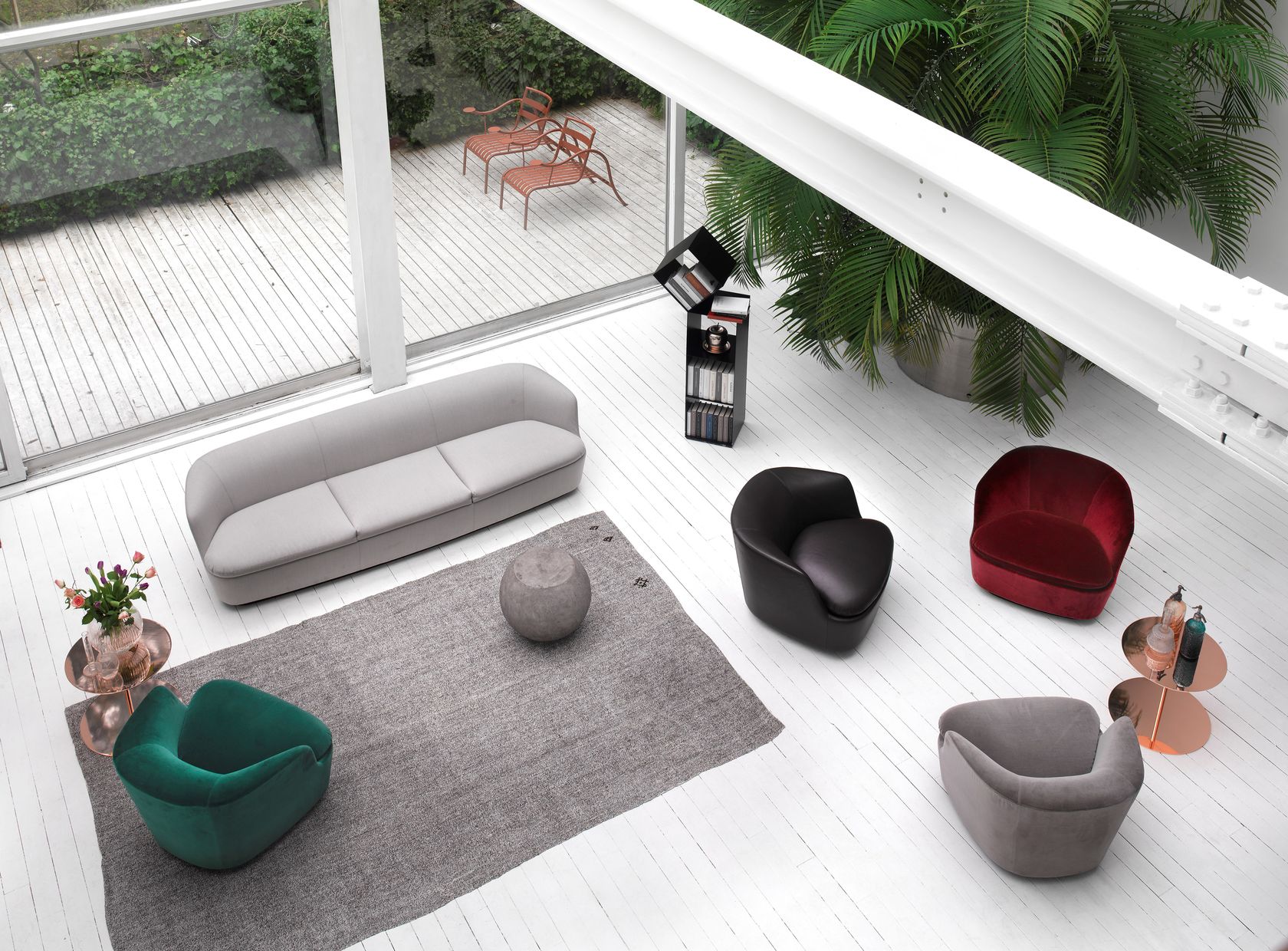 BONG Coffee table By Cappellini | design Giulio Cappellini