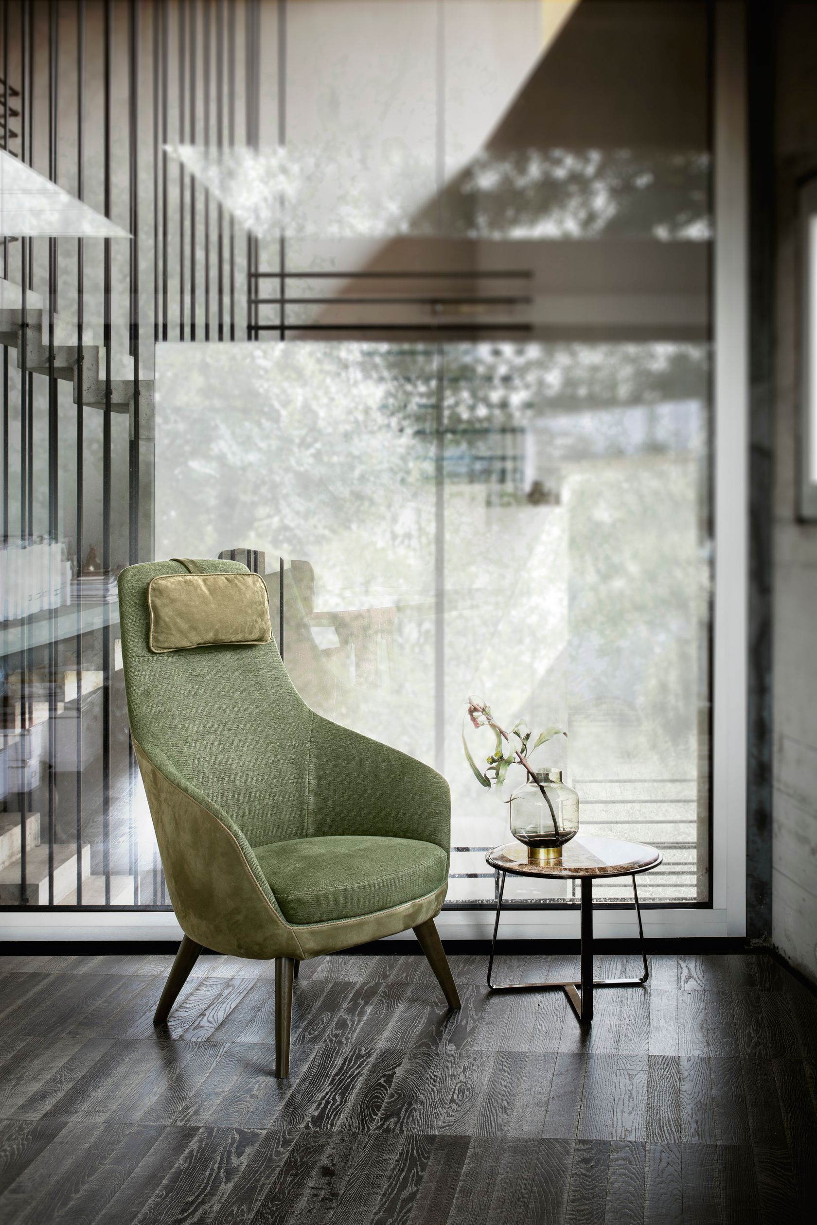 Armchair with headrest BONOLA By NICOLINE
