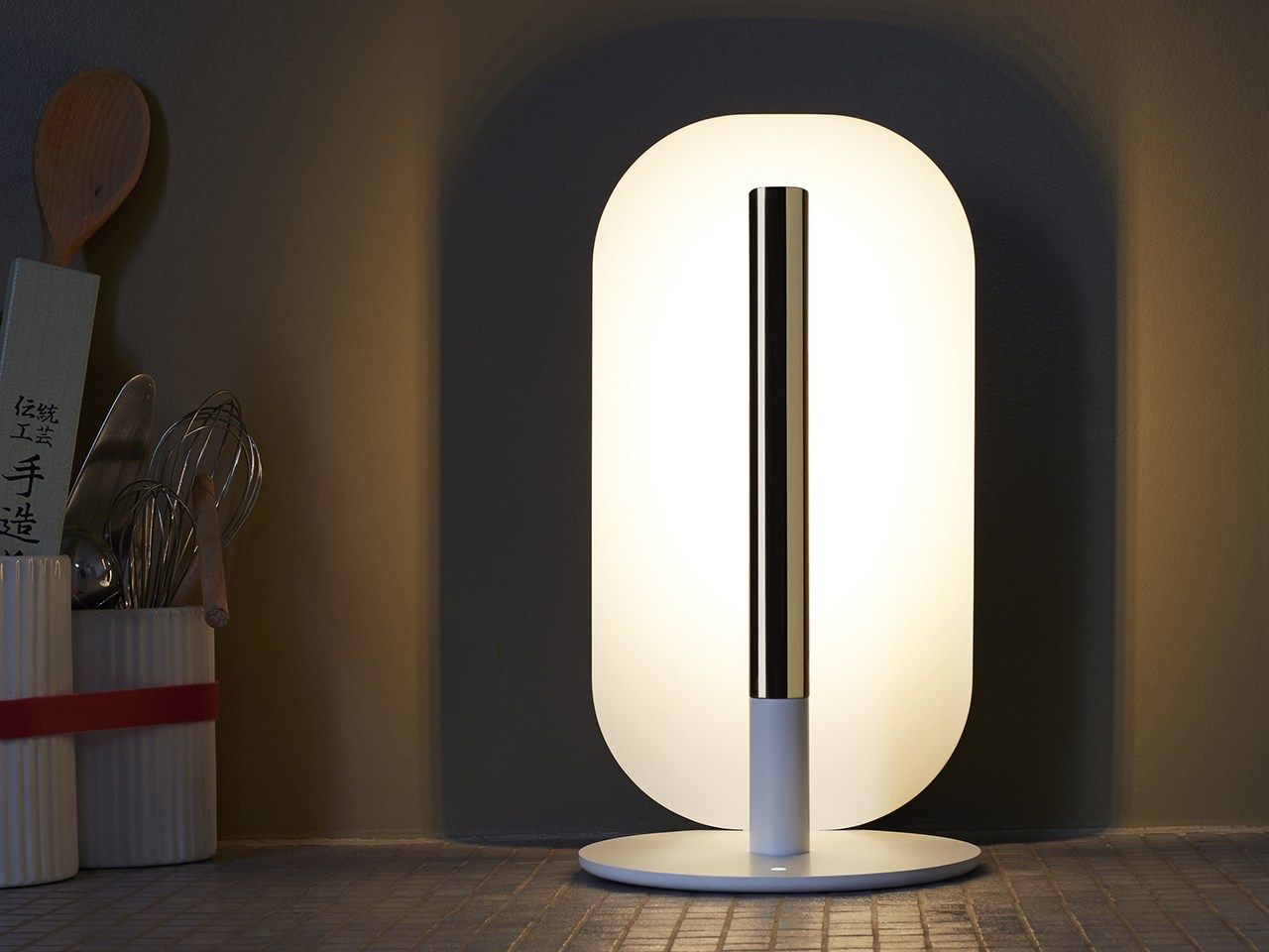 LED metal table lamp BOOGY By ARPEL Lighting design François-Xavier Balléry