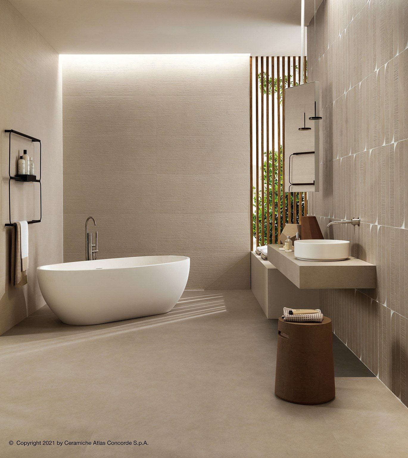 BOOST NATURAL Indoor porcelain stoneware wall tiles By Atlas Concorde ...