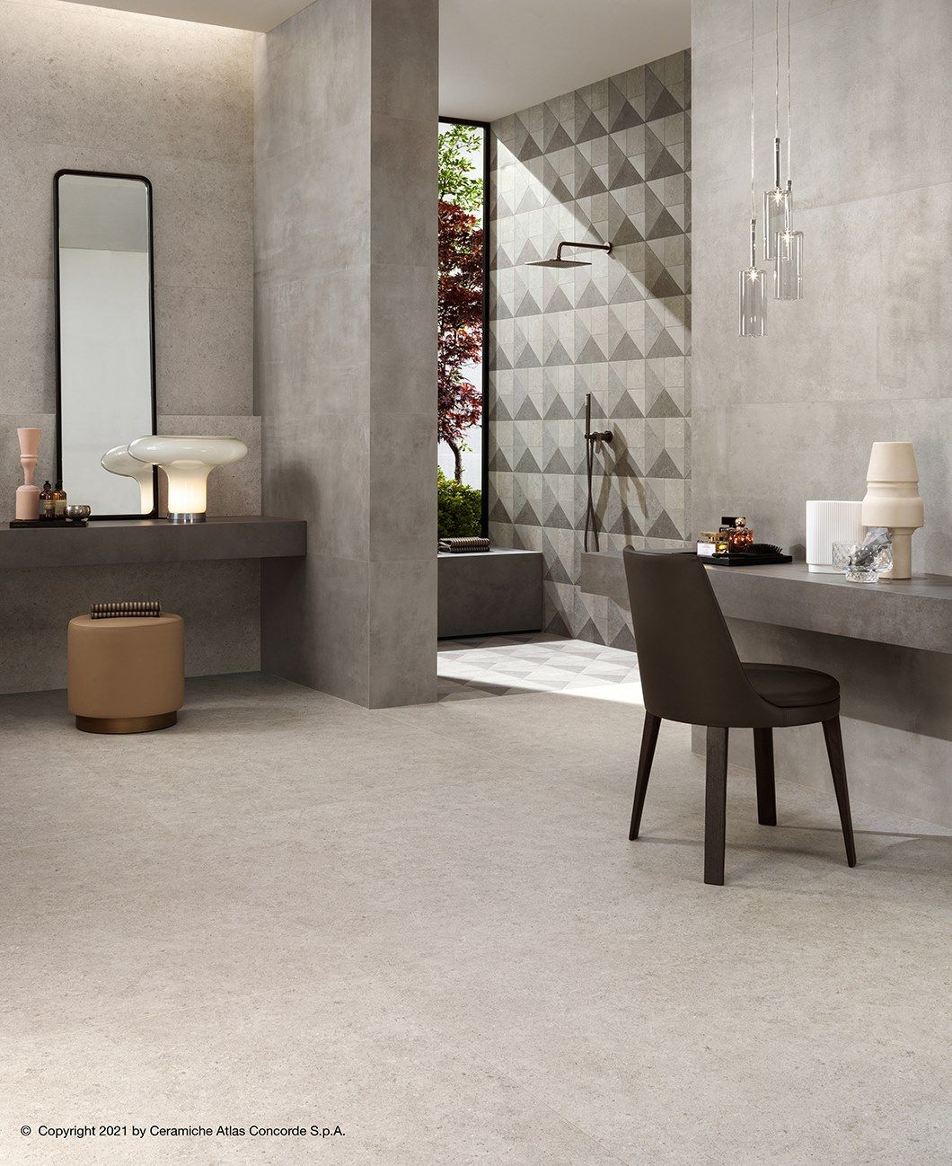 BOOST STONE Mosaico de gres porcelánico para interiores y exteriores By ...