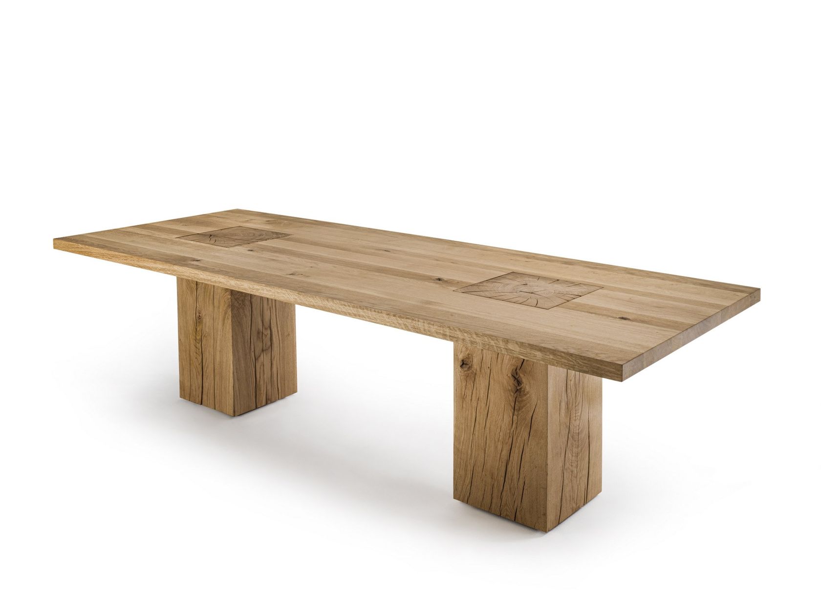 Mesa rectangular de madera maciza BOSS EXECUTIVE By Riva 1920