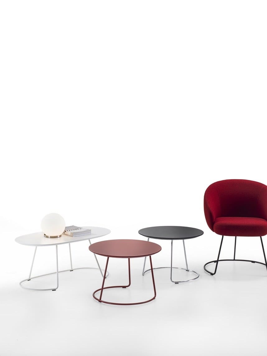 BOTERO MIGNON Round multi-layer wood coffee table By Sesta | design Act ...