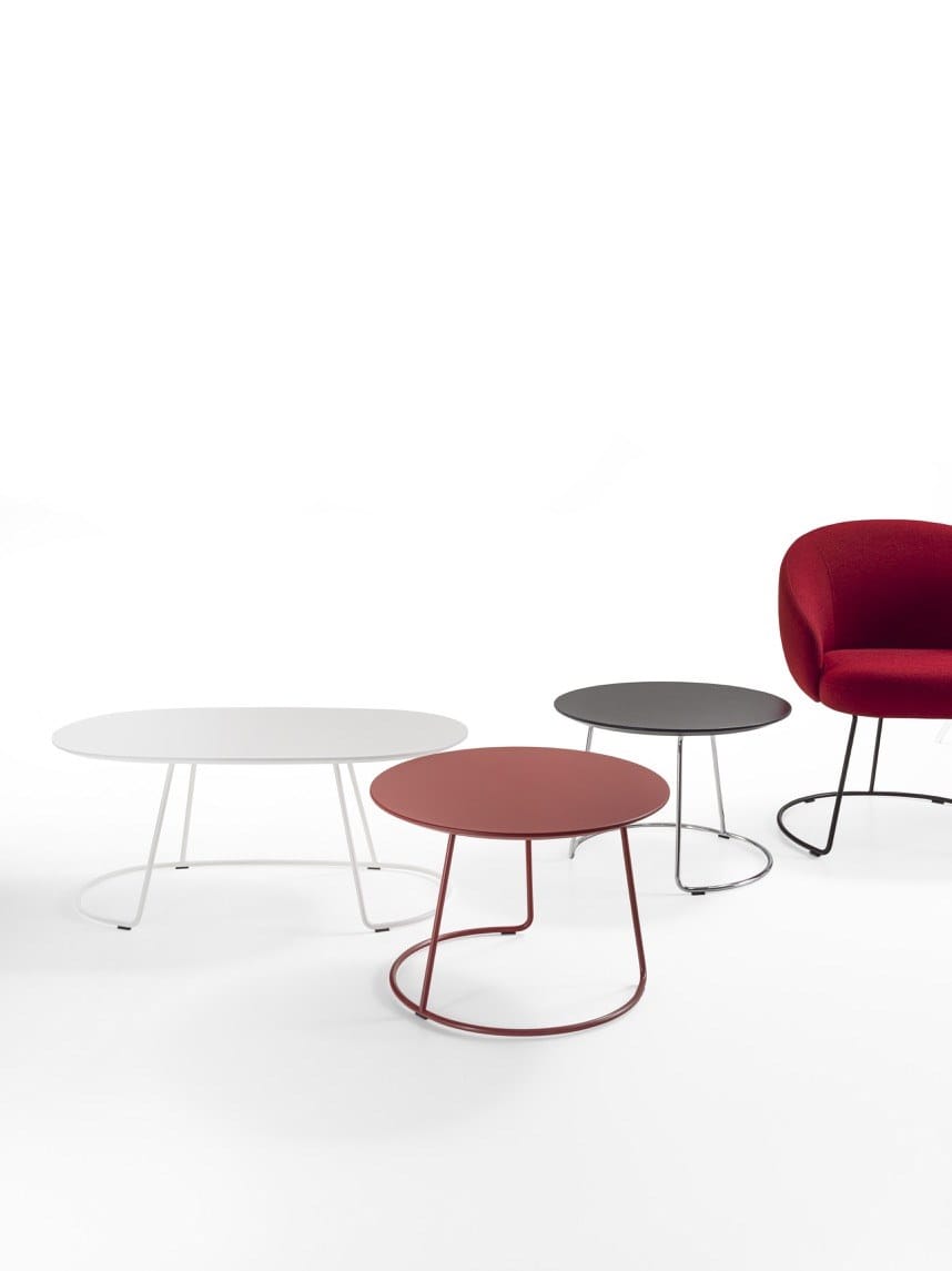 BOTERO MIGNON Round multi-layer wood coffee table By Sesta | design Act ...